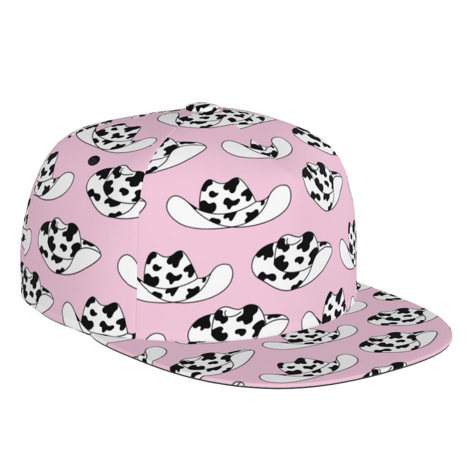 Baseball Cap - Cartoon Cow Print Cowboy Hat Hats for Men/Women Low ...