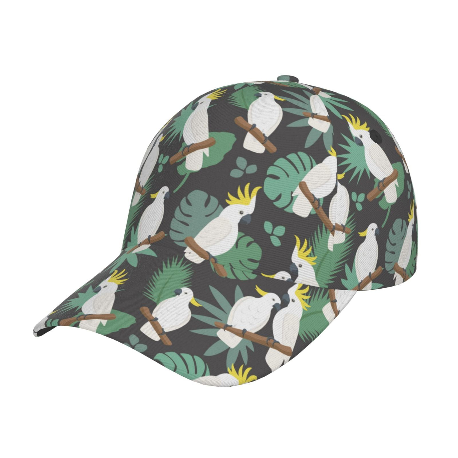 Baseball Cap, Cartoon Cute Cockatoo Parrot Sun Hats For Men Women ...