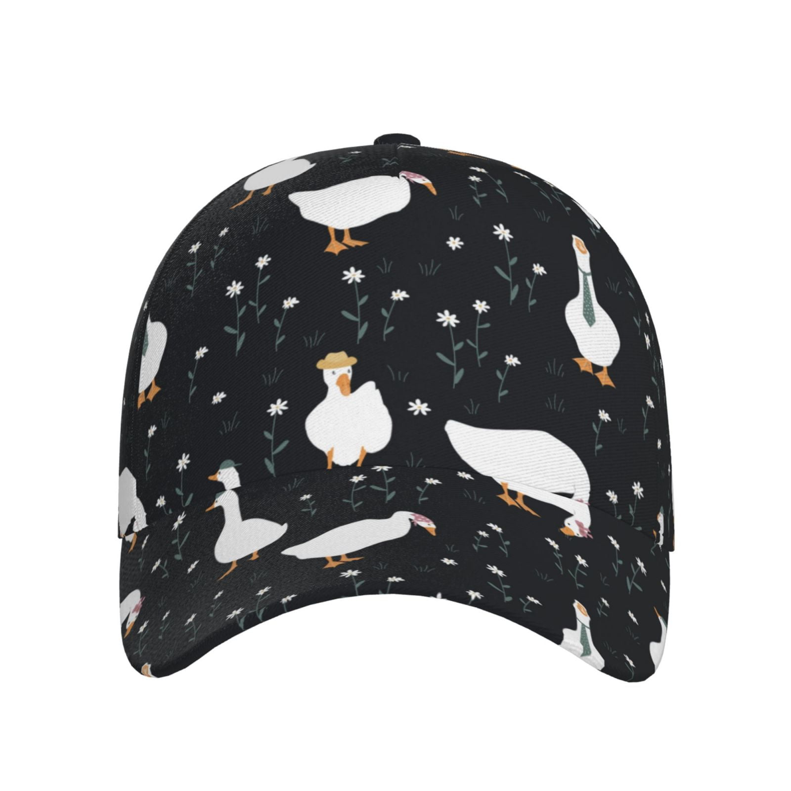 Baseball Cap, Cartoon Cute Duck Hat Tie Flower Trucker Hats Women Dad ...