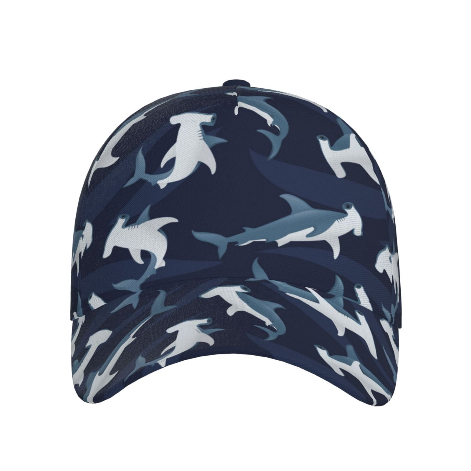 Baseball Cap, Cartoon Cute Hammerhead Shark Trucker Hats Women Dad Hat ...