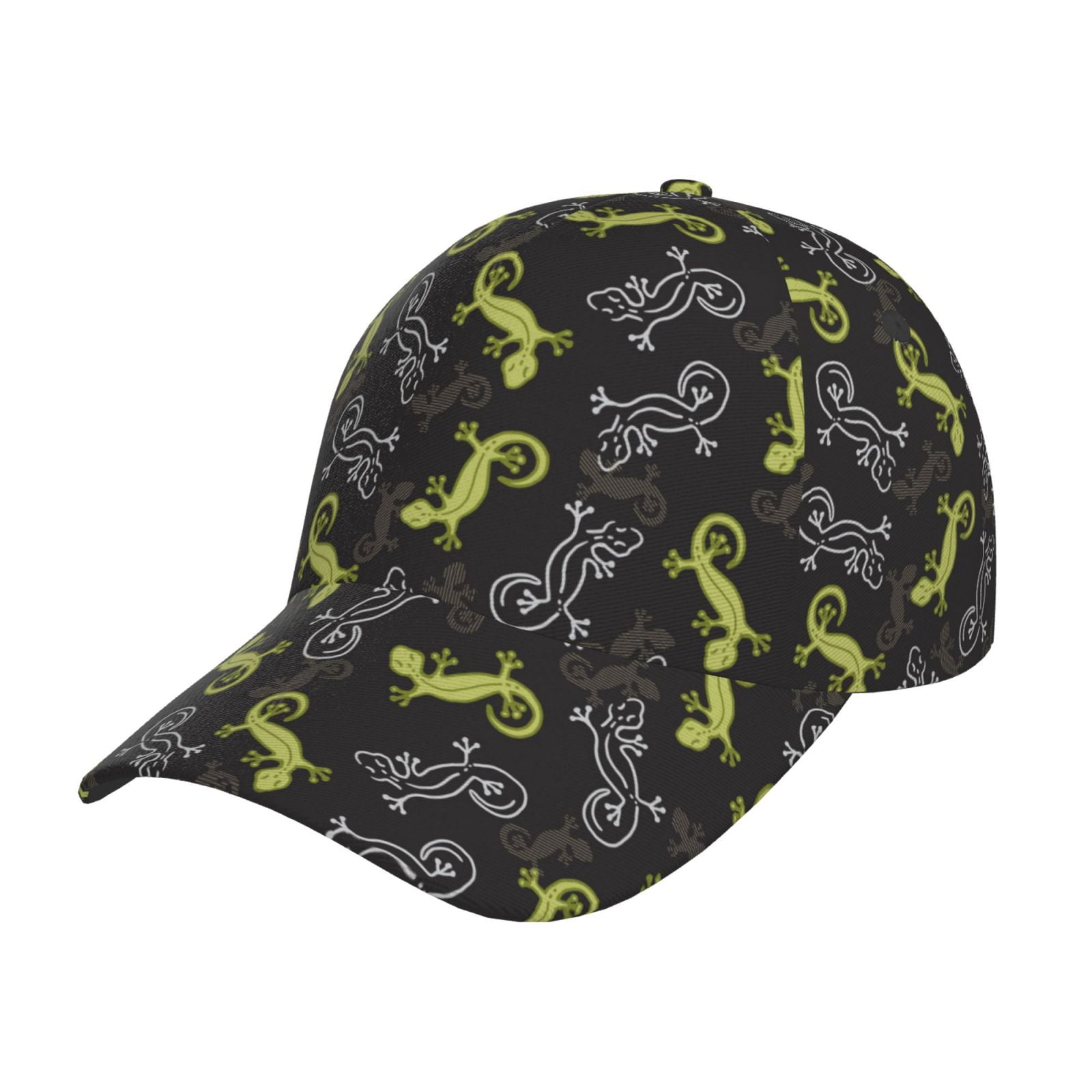 Baseball Cap - Cartoon Cute Lizard Gecko_A Adjustable Size Hats For Men ...
