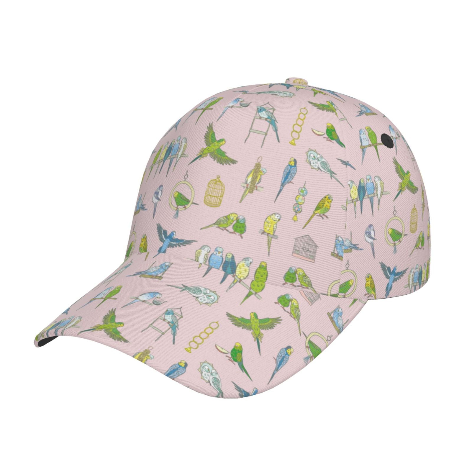 Baseball Cap - Cartoon Cute Parrots Adjustable Size Hats For Men And ...
