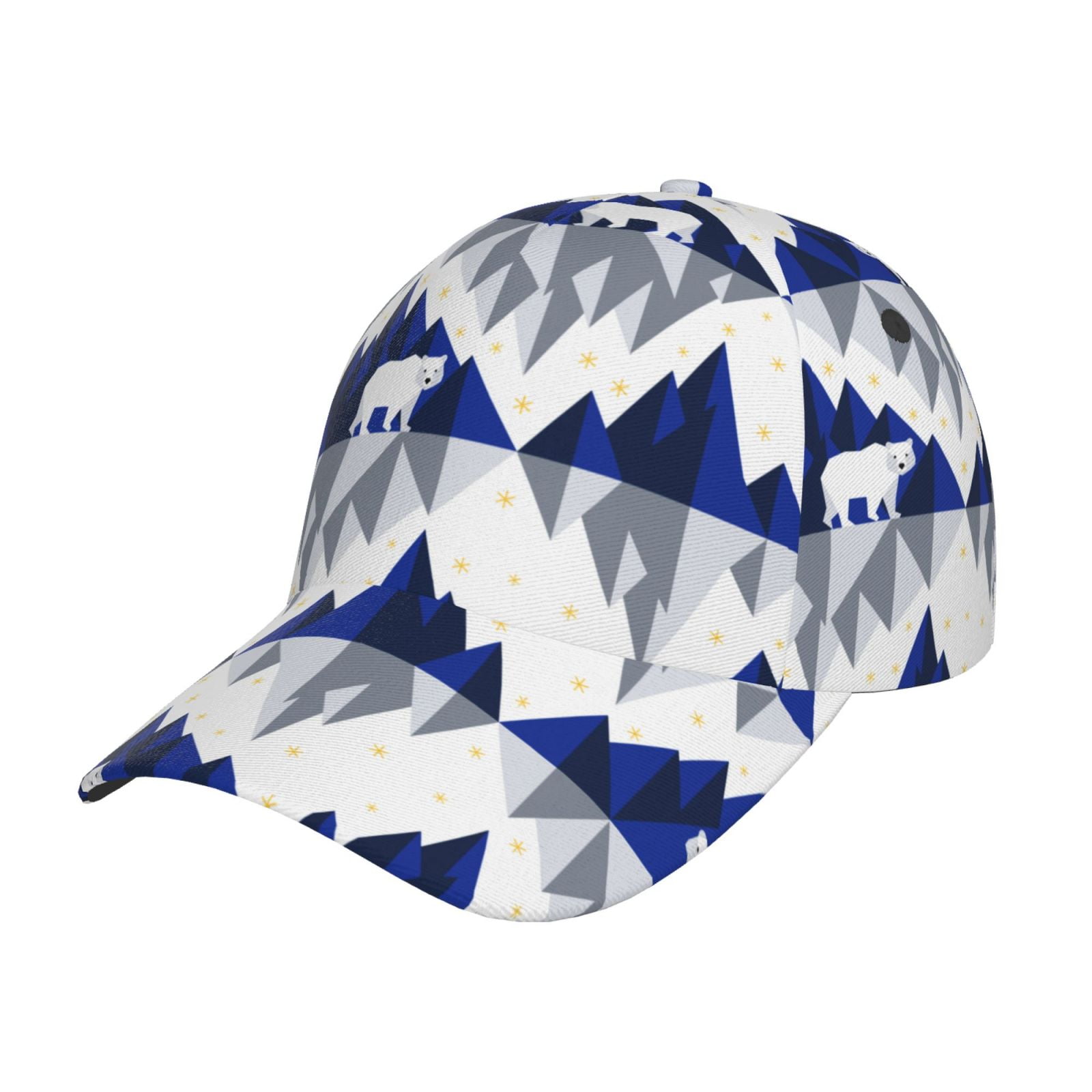 Baseball Cap - Cartoon Iceberg Polar Bear Hats for Men Women Low Profile Classic Adjustable Dad ...