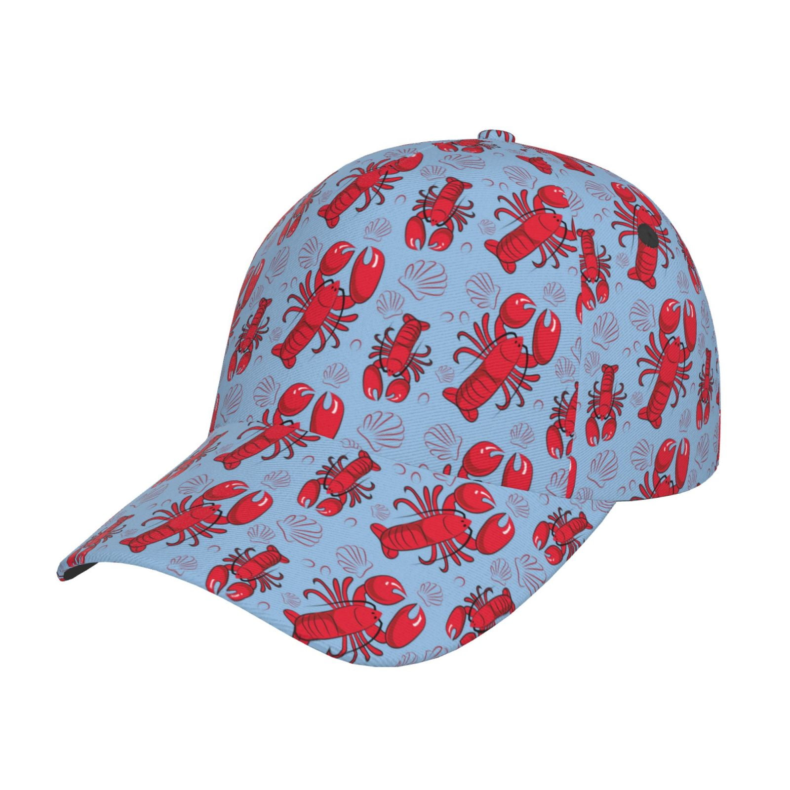 Baseball Cap, Cartoon Lobsters 2 Sun Hats for Men Women, Adjustable ...