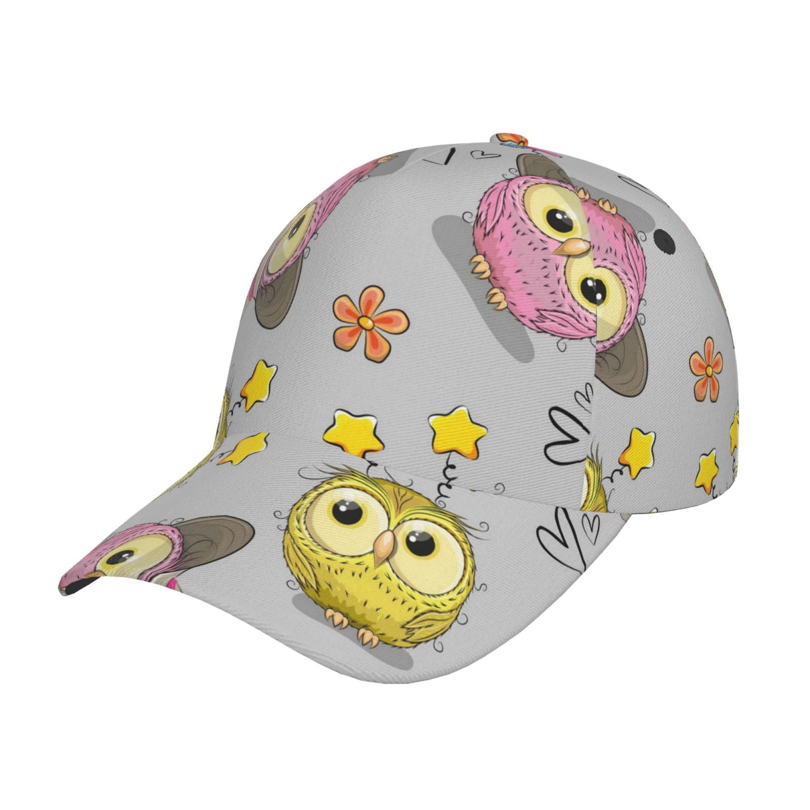 Baseball Cap - Cartoon Owls Hats for Men Women Low Profile Classic ...
