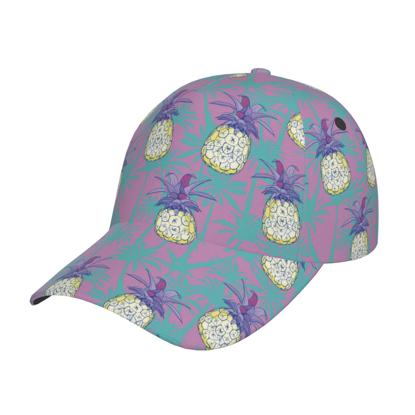 Baseball Cap, Cartoon Pineapple Hats For Men Women Low Profile Classic ...