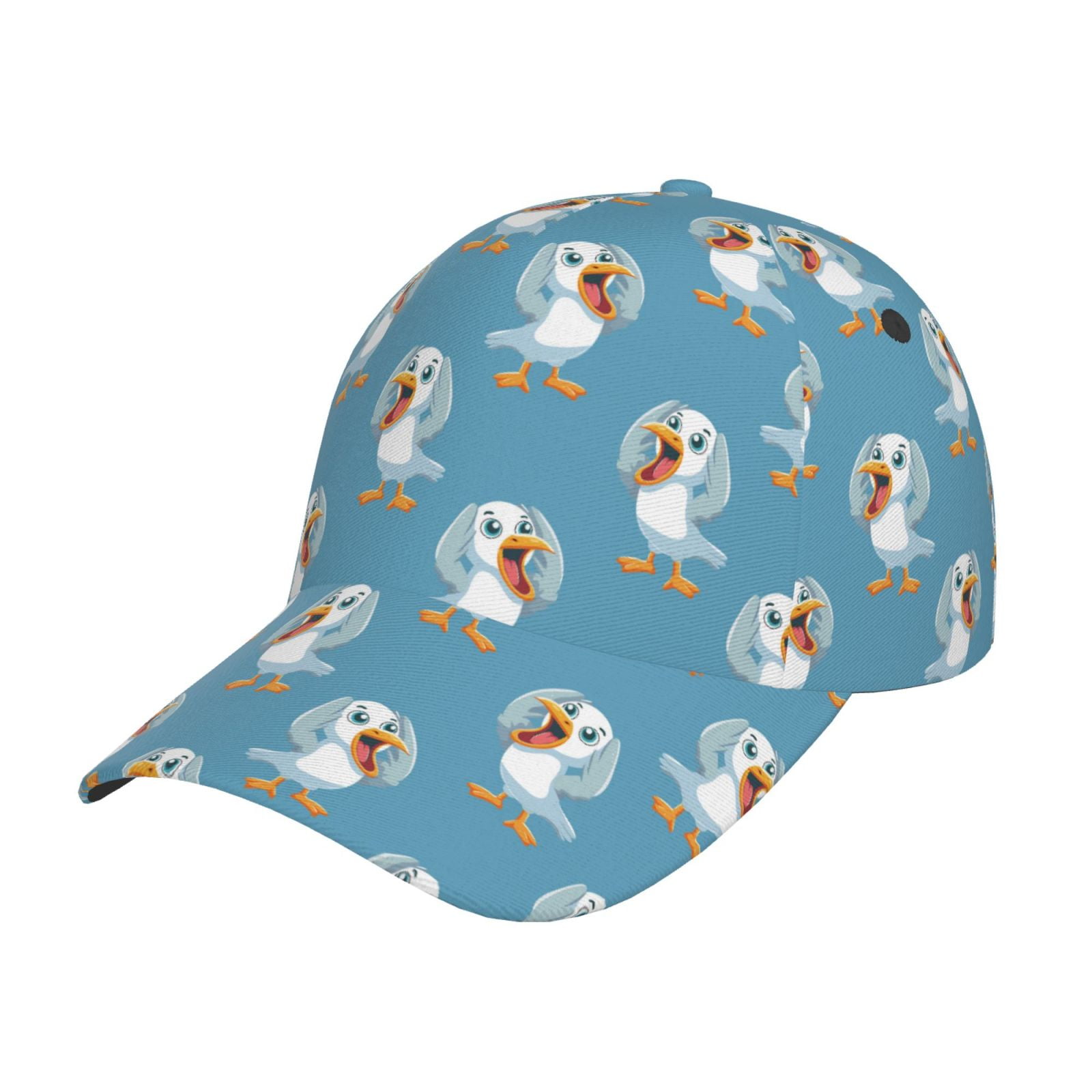 Baseball Cap, Cartoon Seagull Hats For Men Women Low Profile Classic ...
