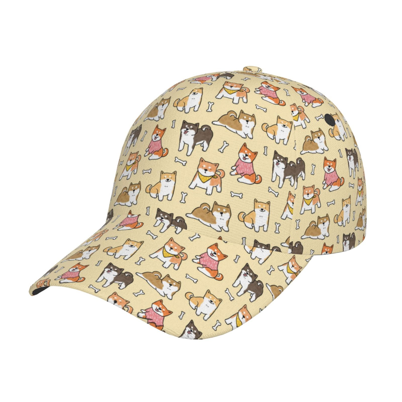 Baseball Cap - Cartoon Shiba Inu Dog Hats for Men Women Low Profile ...