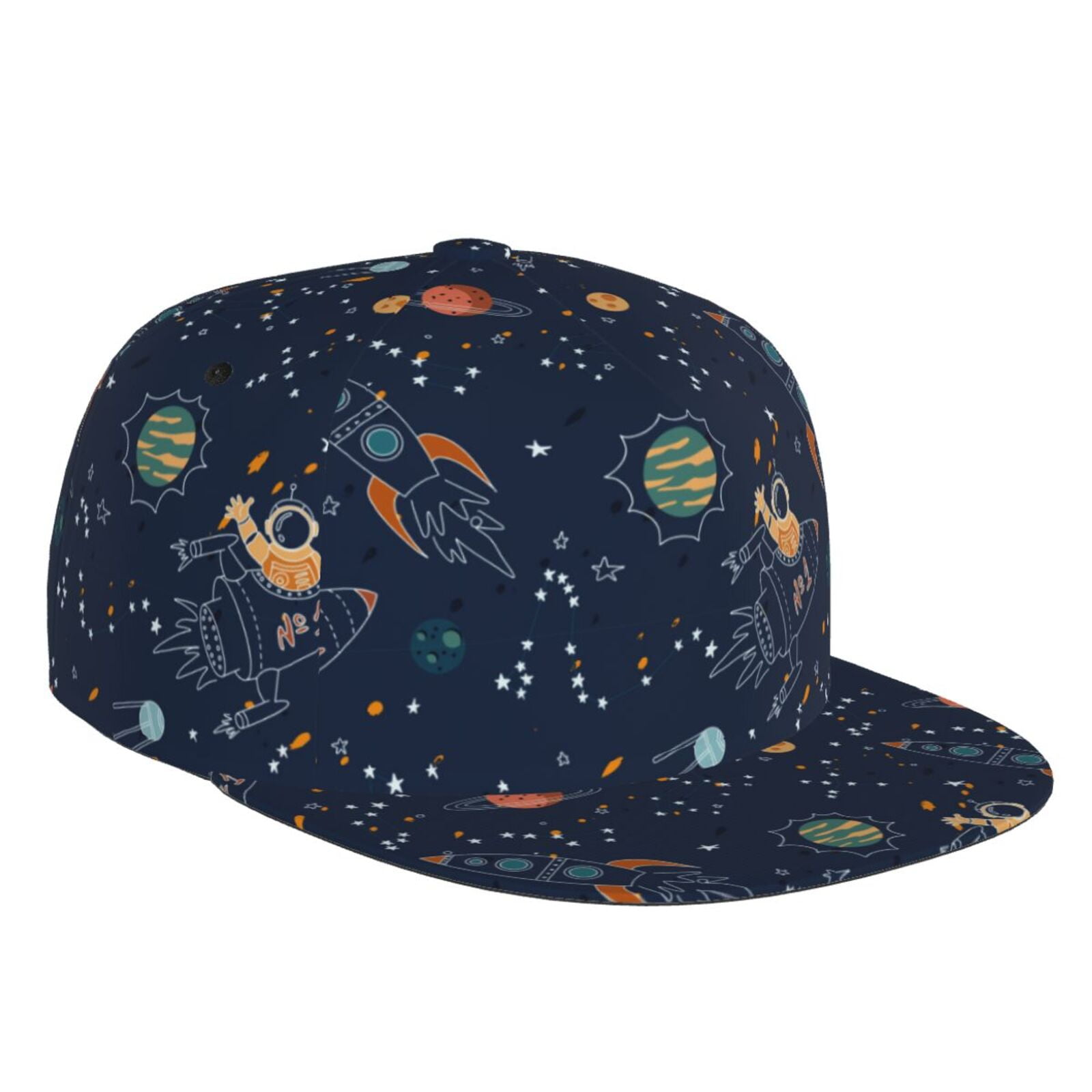 Baseball Cap - Cartoon Space Planets Hats for Men/Women Low Profile ...