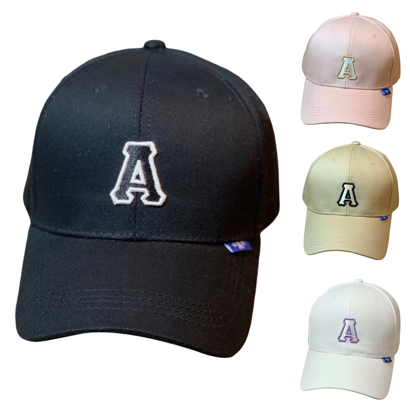 Baseball Cap Casual Folding Adjustable Sun Fashion Letter Embroidery ...