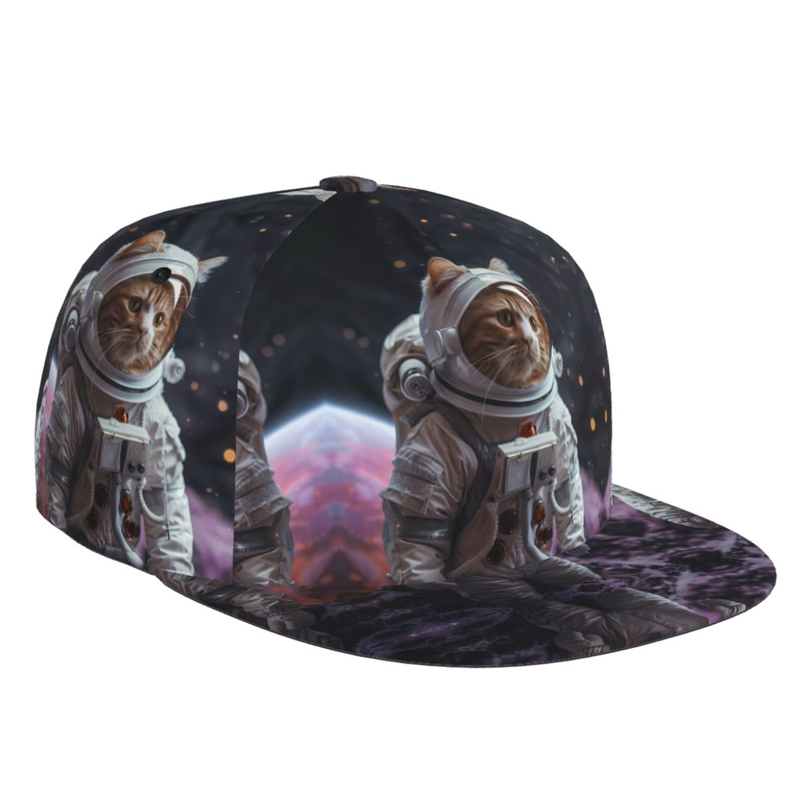 Baseball Cap - Cat Astronaut In Space Hats for Men/Women Low Profile ...