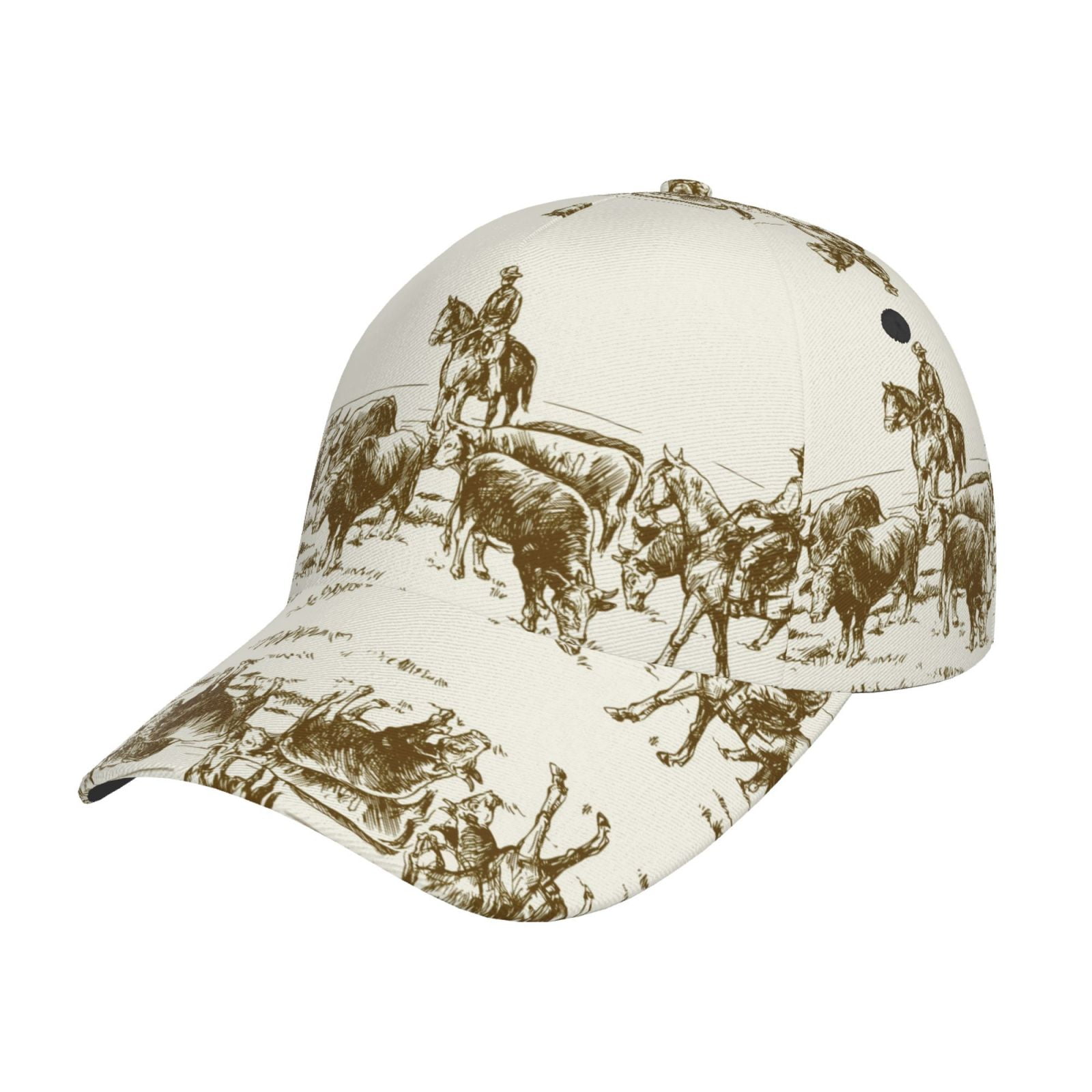 Baseball Cap - Cattle Drive By Two Cowboys Hats for Men Women Low ...