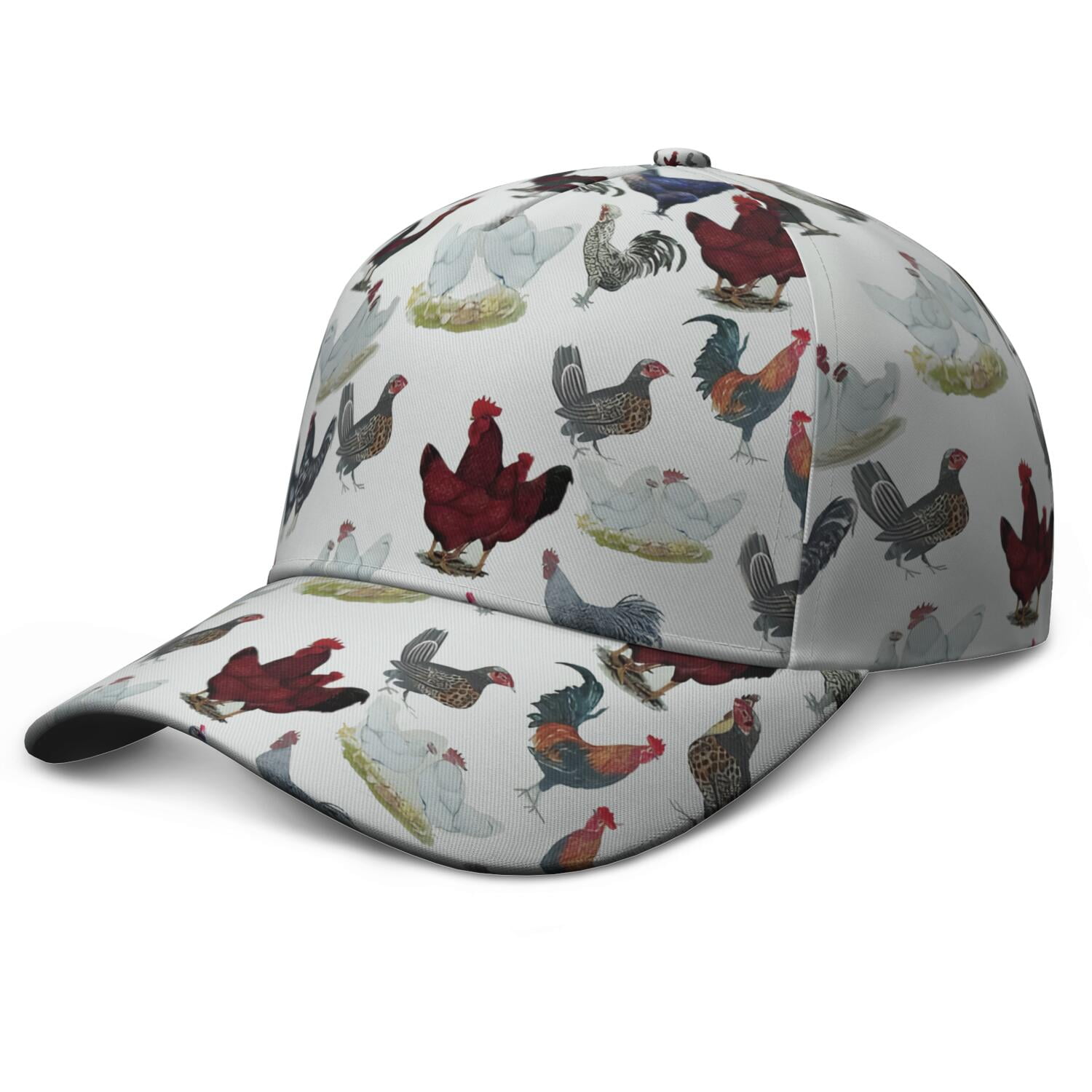 Baseball Cap for Chickens Men - Lightweight Breathable Athletic Hat for ...