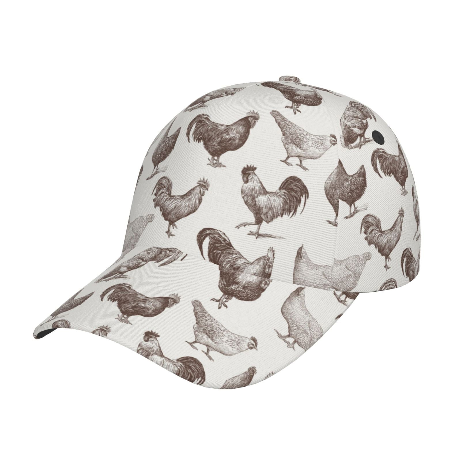 Baseball Cap, Chickens Trucker Hats Women Dad Hat for Workouts ...