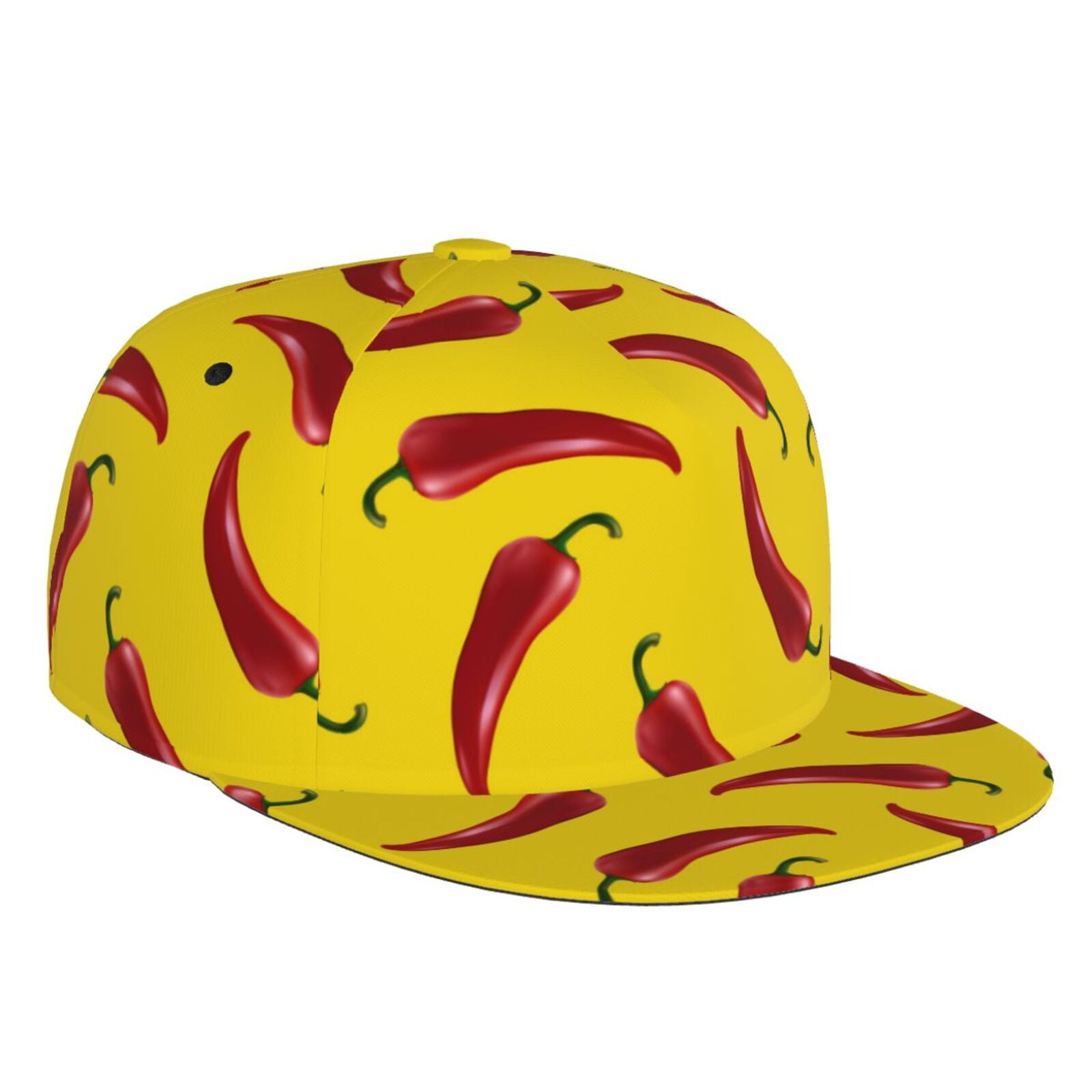 Baseball Cap - Chili Pepper Print yellow Hats for Men/Women Low Profile ...
