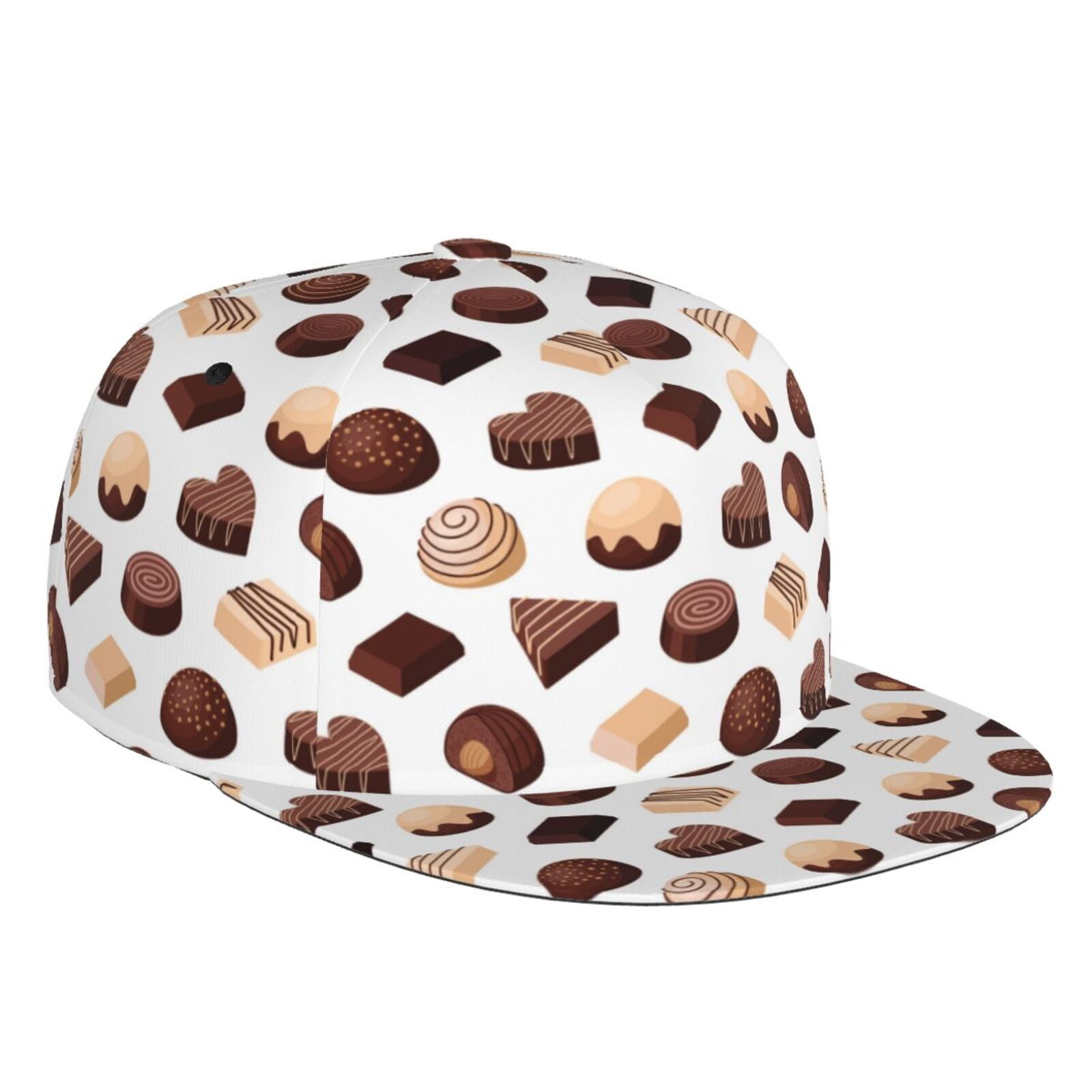 Baseball Cap - Chocolate Pattern No.9059 Hats for Men/Women Low Profile ...