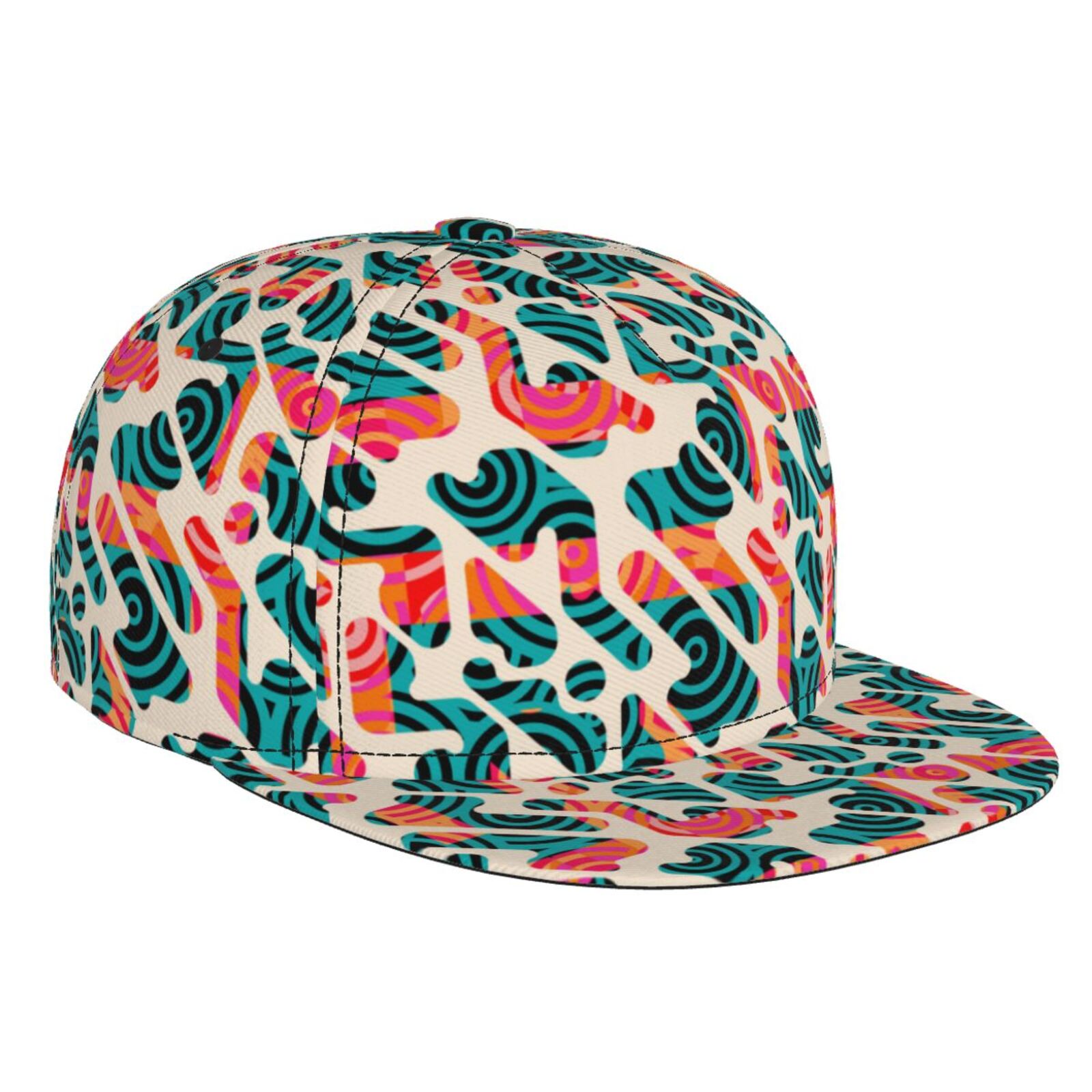 Baseball Cap - Circular Pattern Camouflage Hats for Men/Women Low ...