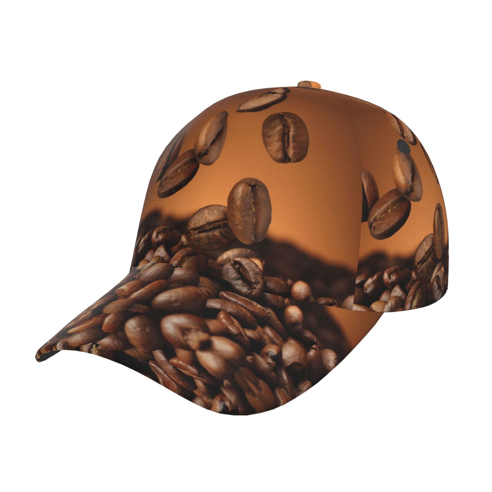 Baseball Cap, Coffee Beans Sun Hats for Men Women, Adjustable Golf Dad ...