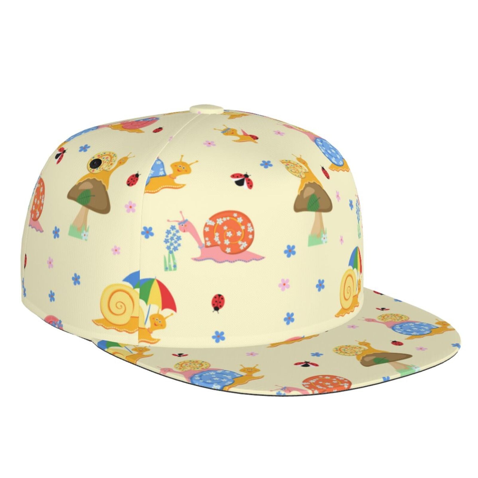 Baseball Cap - Colorful Cartoon Snail Hats for Men/Women Low Profile ...