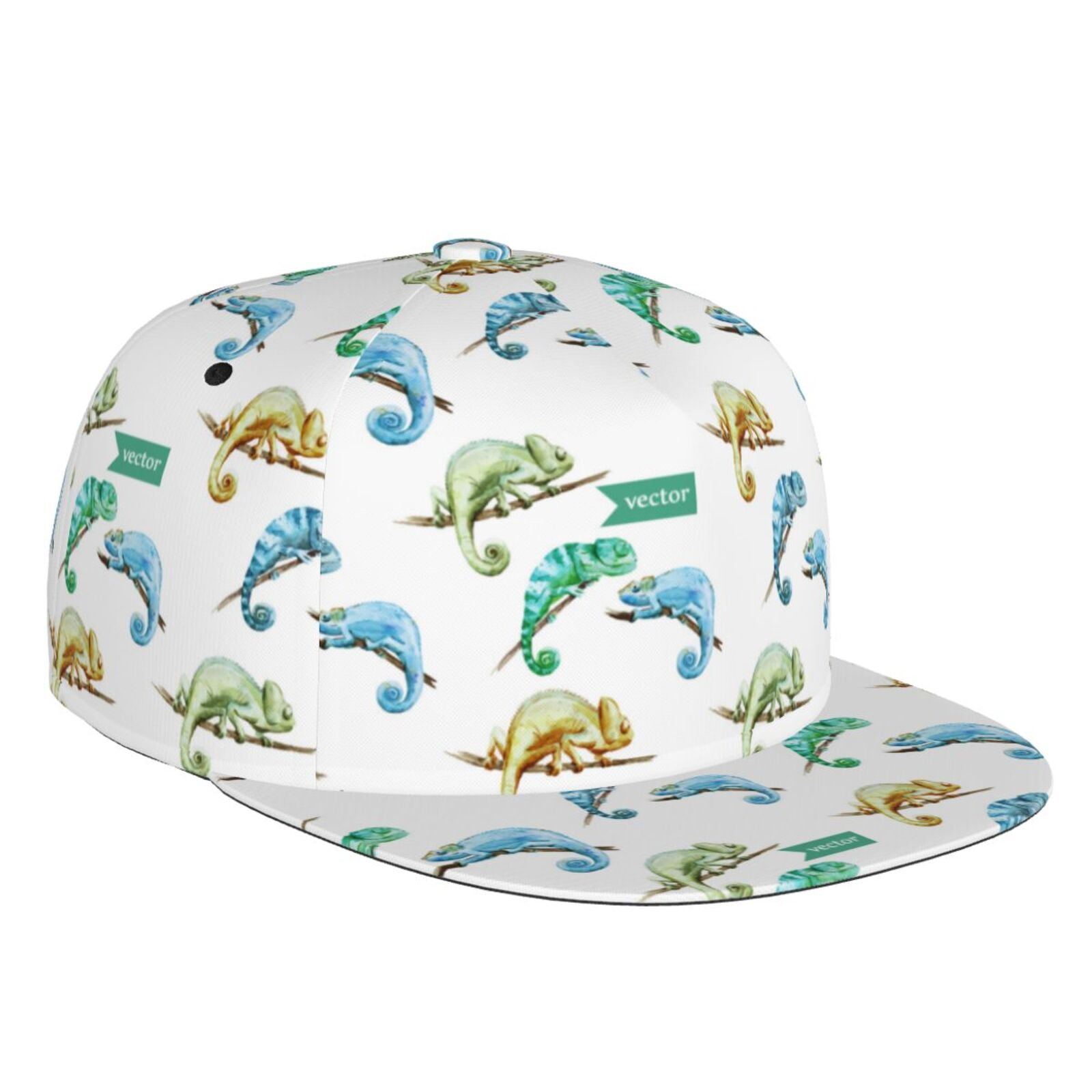 Baseball Cap - Colorful Cute Chameleon Lizard Hats for Men/Women Low ...