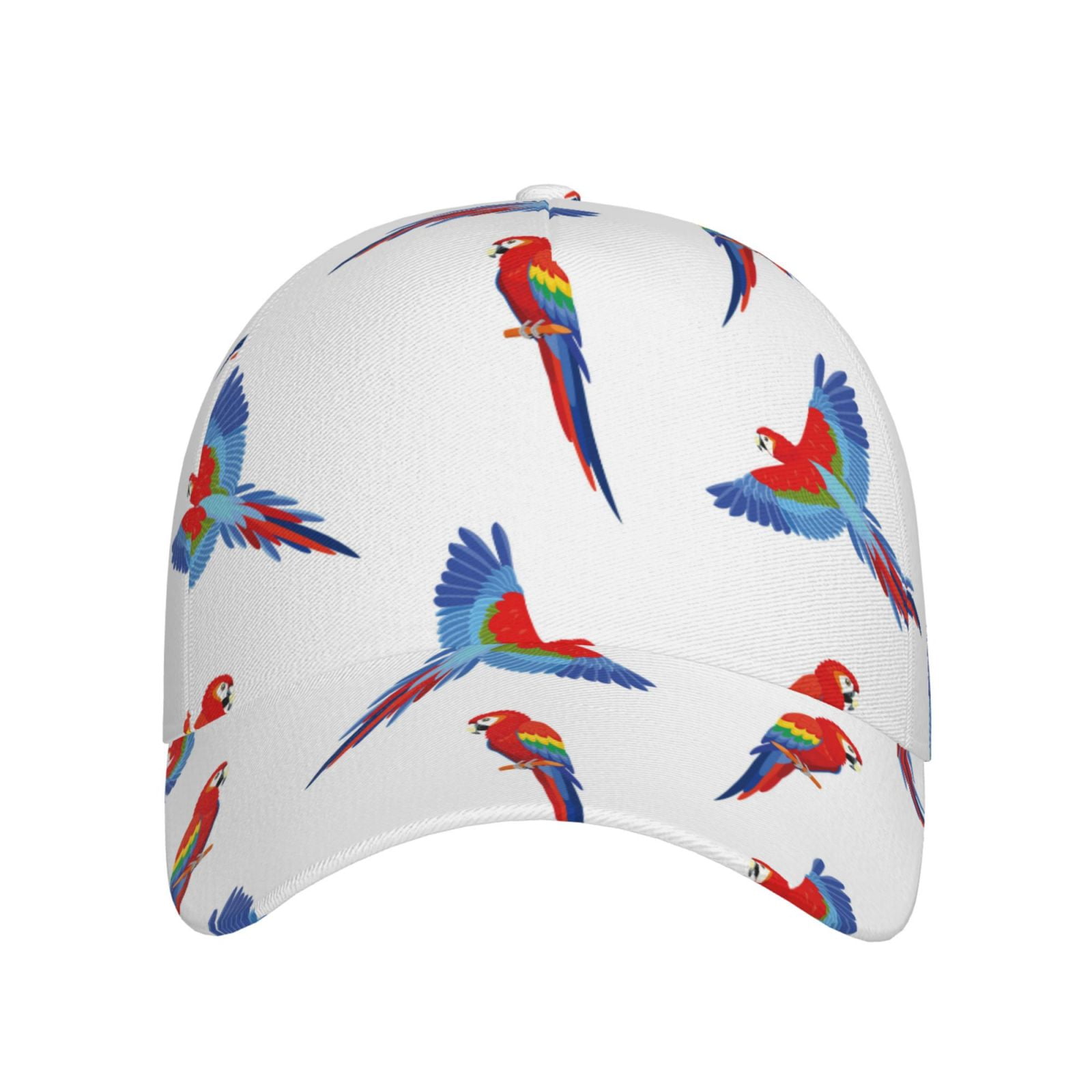 Baseball Cap, Colorful Cute Macaw Parrot Trucker Hats Women Dad Hat For ...