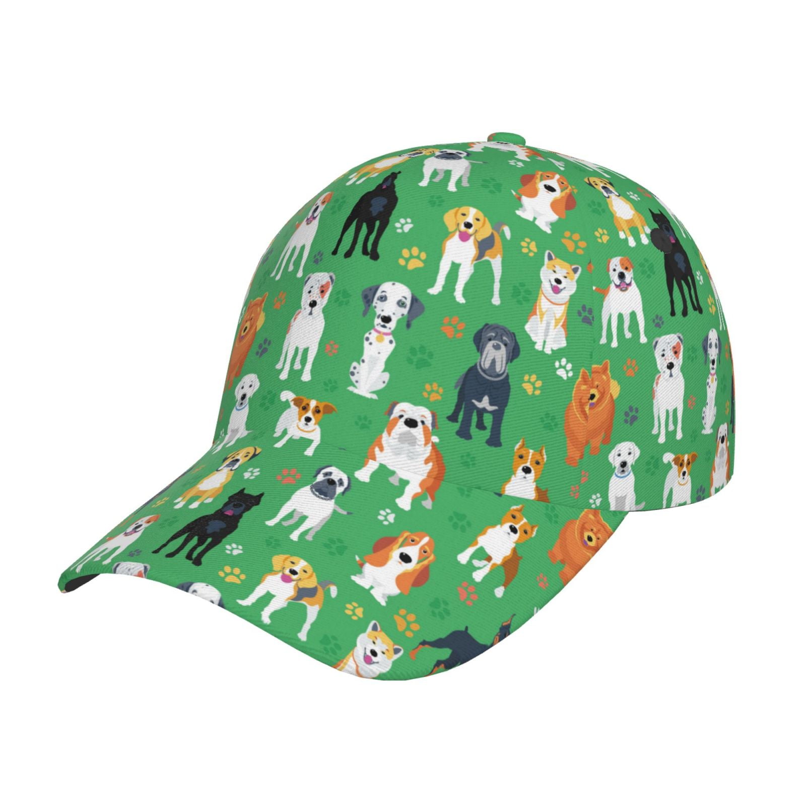 Baseball Cap, Colorful Dog Puppy Hats For Men Women Low Profile Classic ...