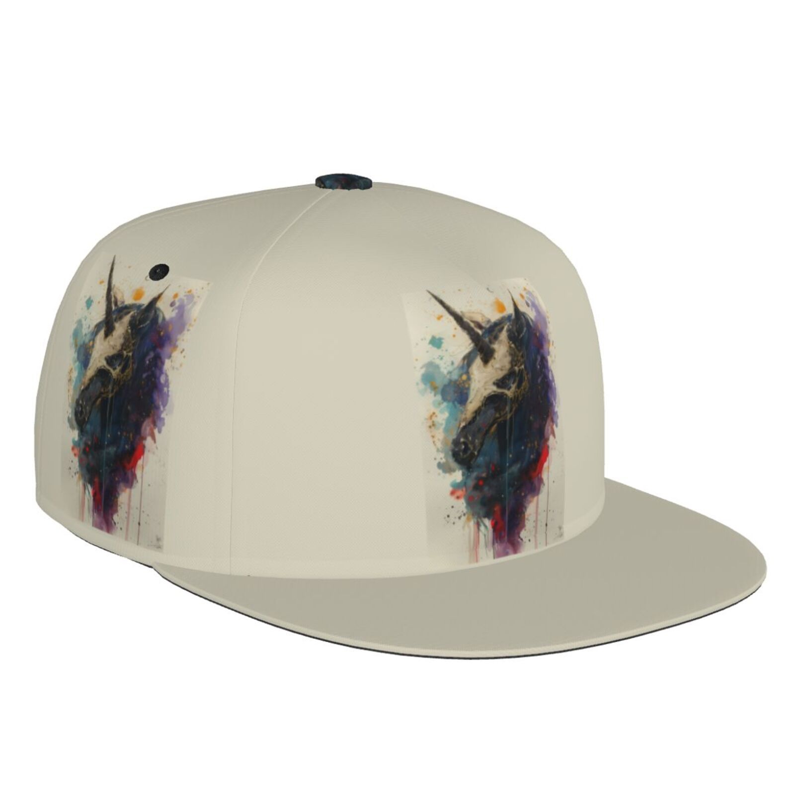 Baseball Cap - Colorful Ink Cute Horse Hats for Men/Women Low Profile ...