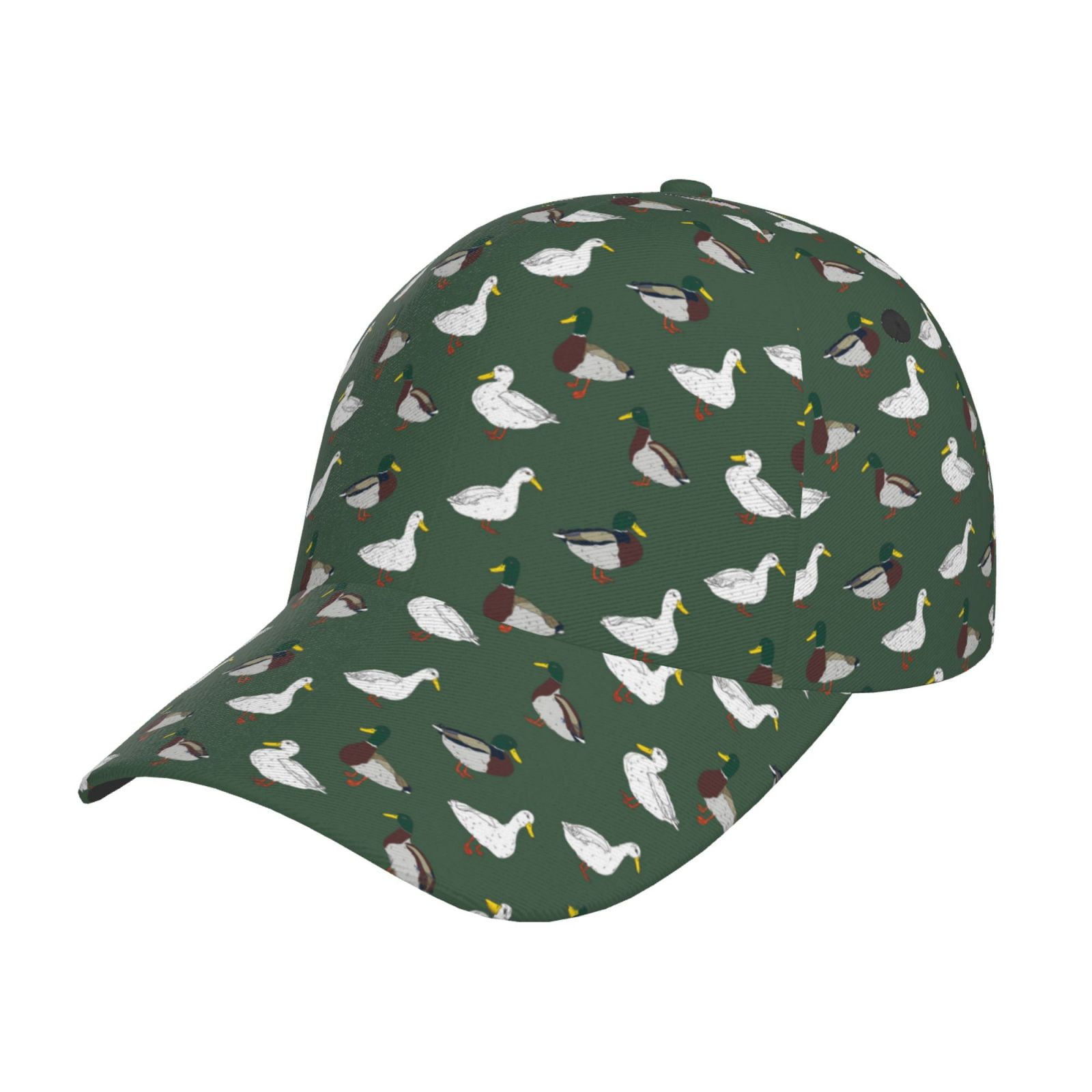 Baseball Cap, Colorful Mallard Duck Trucker Hats Women Dad Hat for ...