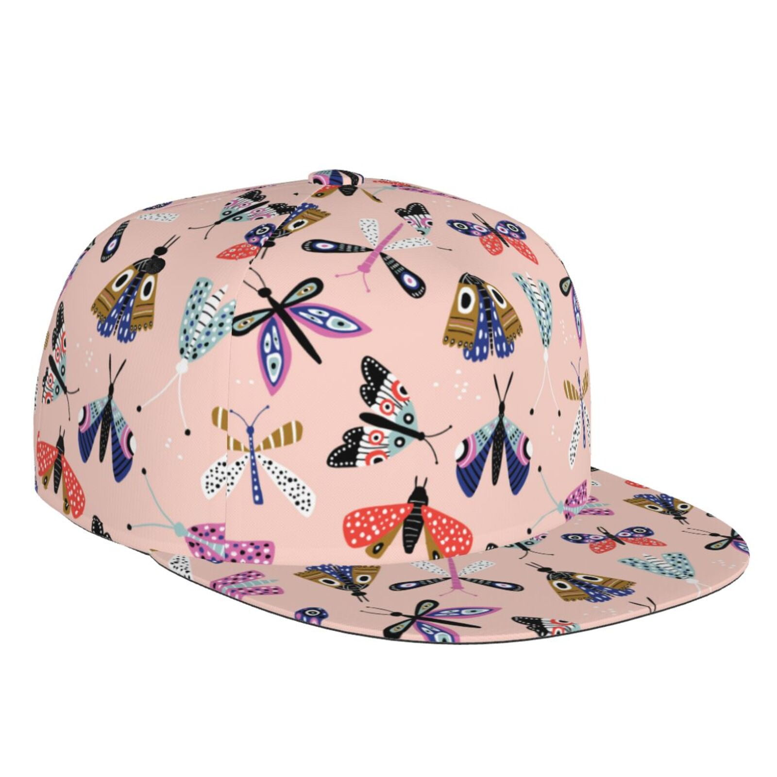 Baseball Cap - Colorful Moth Hats for Men/Women Low Profile Adjustable ...