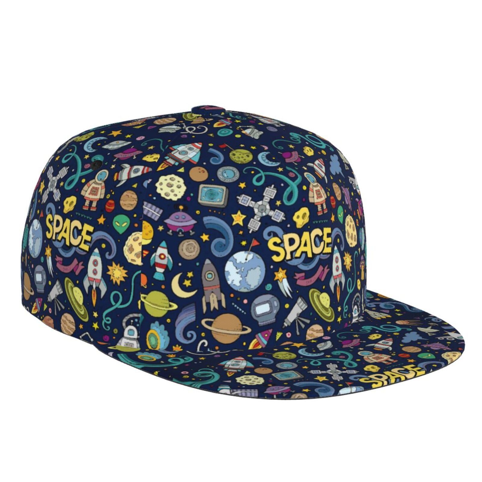 Baseball Cap - Colorful Space Hats for Men/Women Low Profile Adjustable ...