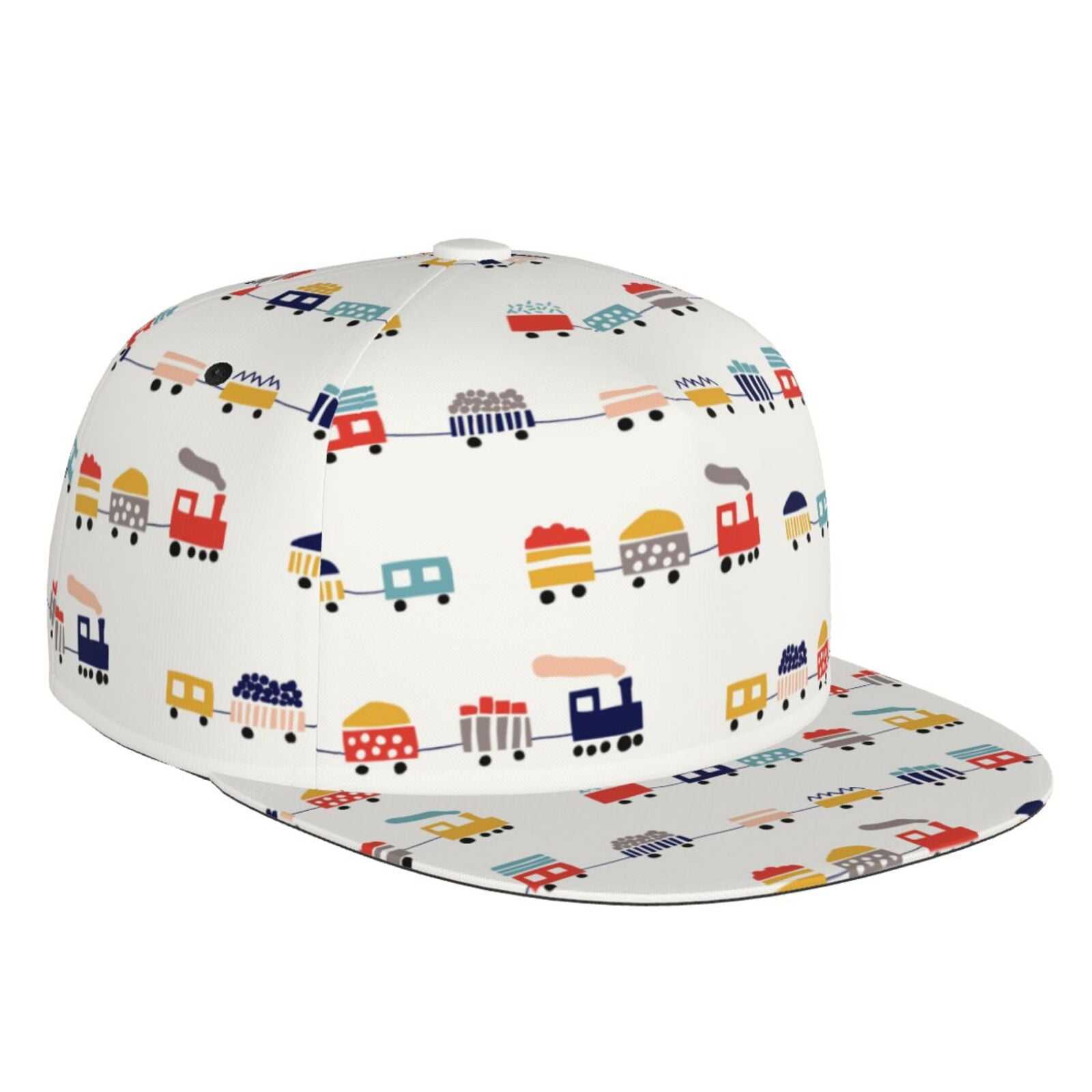 Baseball Cap - Colorful Trains Hats for Men/Women Low Profile ...