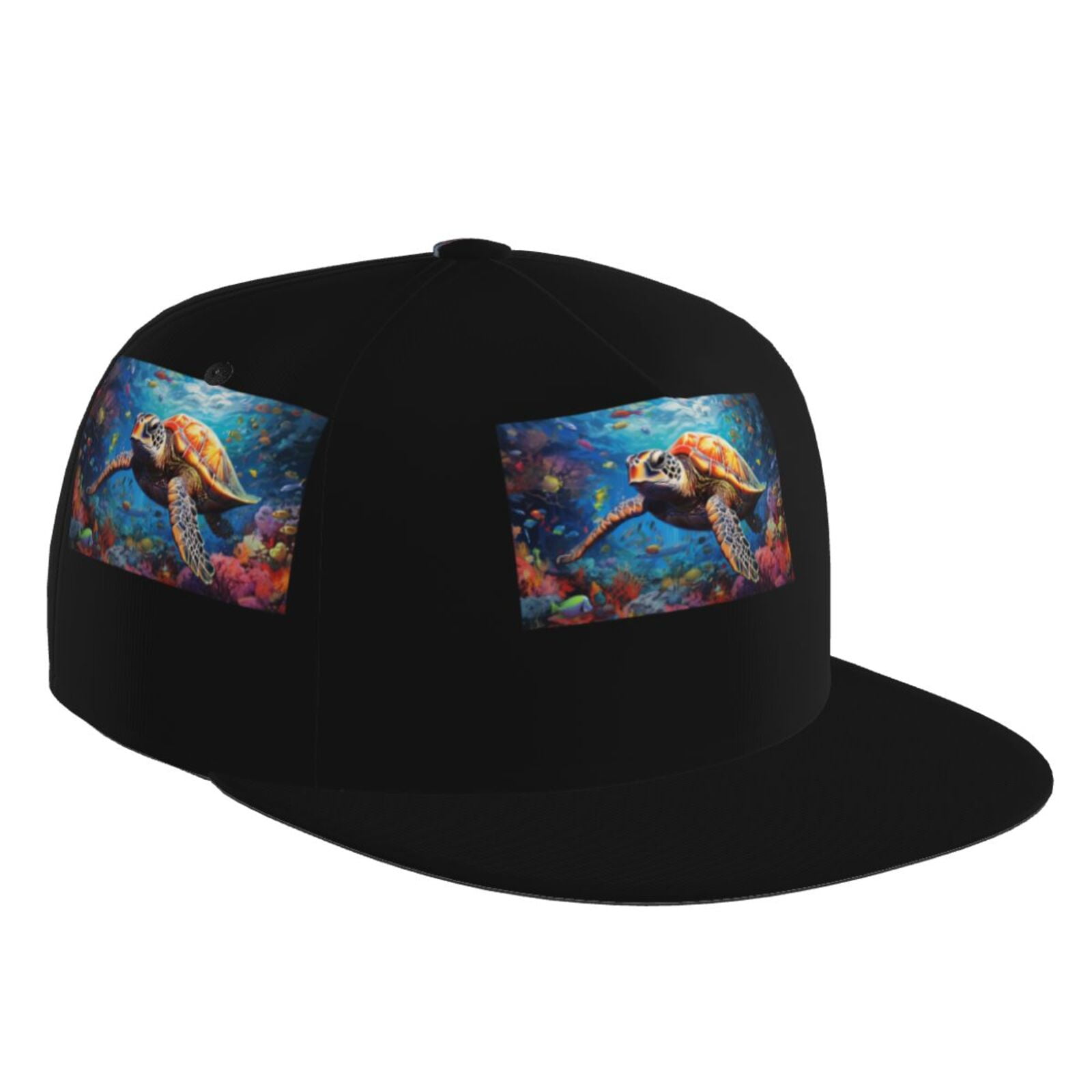 Baseball Cap - Colorful Underwater Sea Turtle Hats for Men/Women Low ...