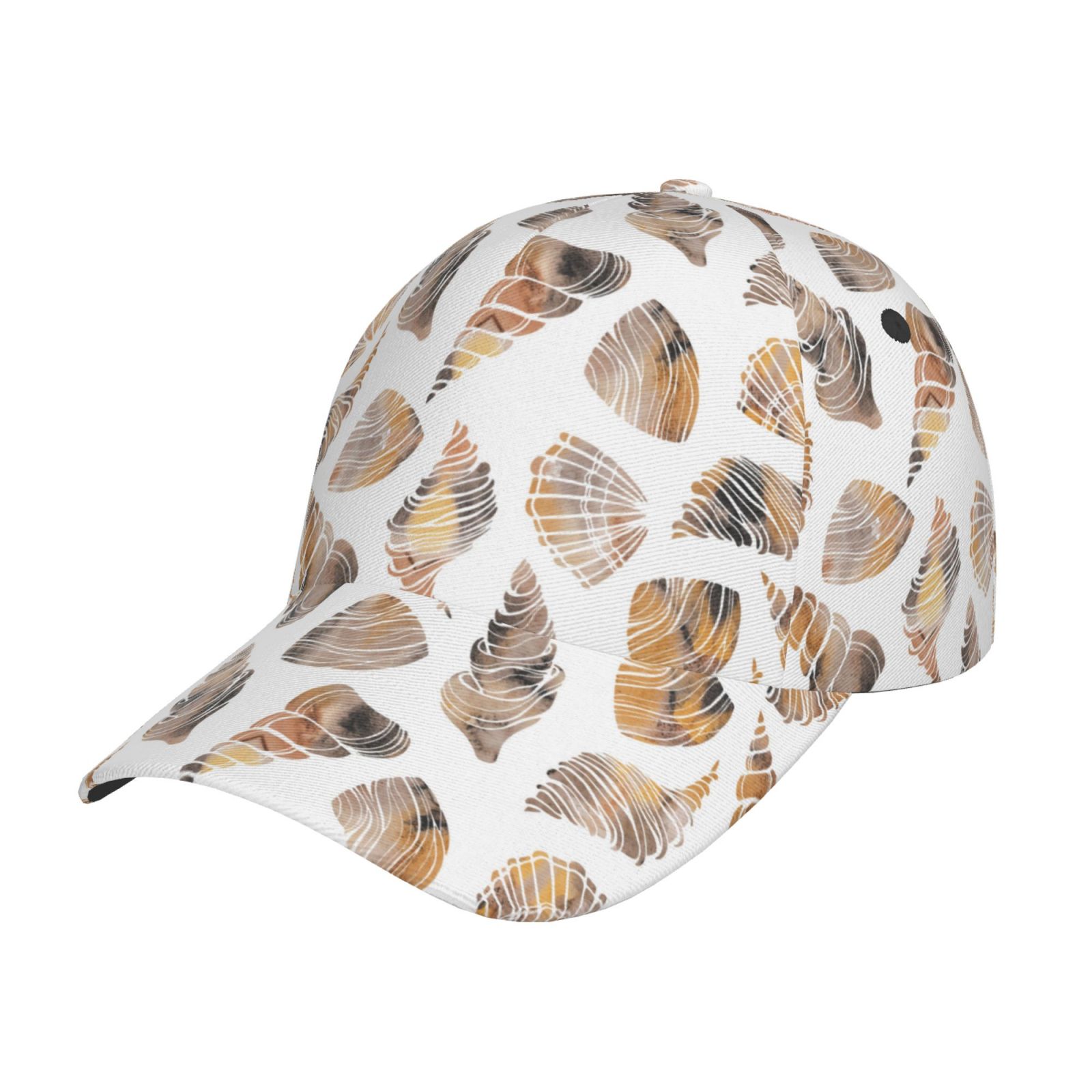 Baseball Cap, Conch Shells Print No.9018 Hats For Men Women Low Profile ...