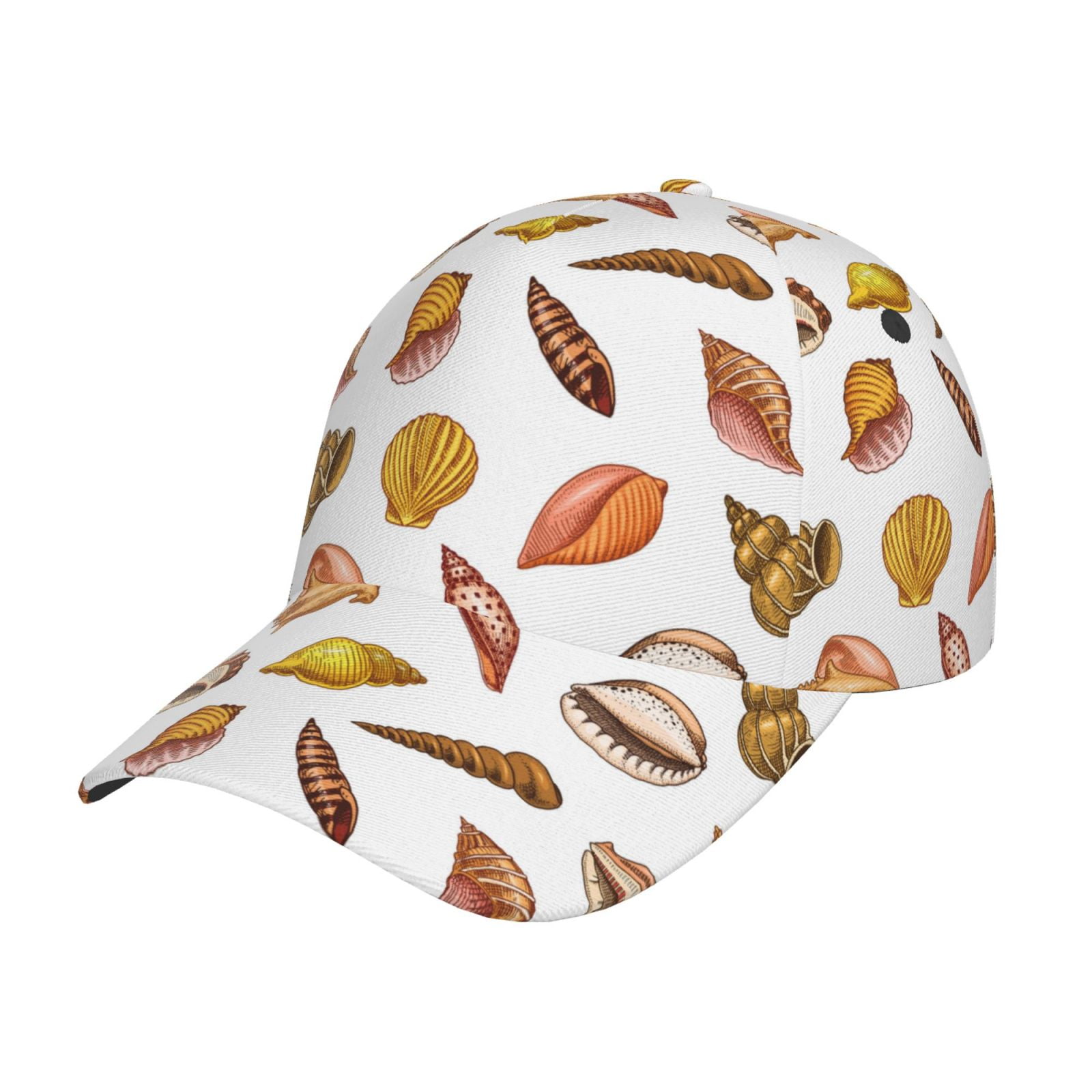 Baseball Cap, Conch Shells Print No.9025 Hats For Men Women Low Profile ...