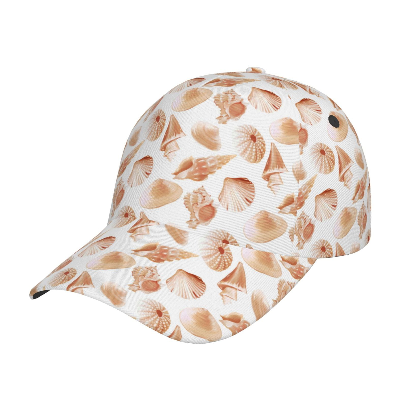 Baseball Cap - Conch Shells Print No.9026 Adjustable Size Hats For Men ...