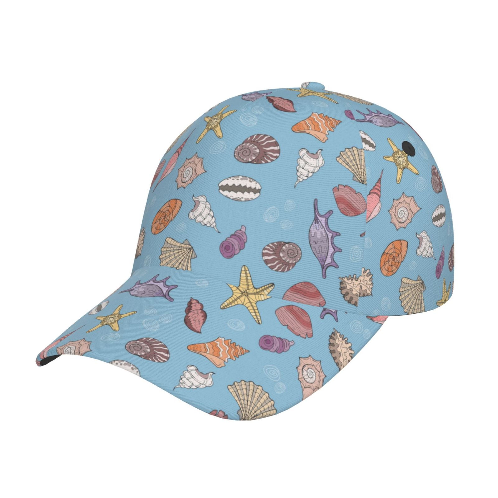 Baseball Cap, Conch Shells Print No.904 Hats For Men Women Low Profile ...