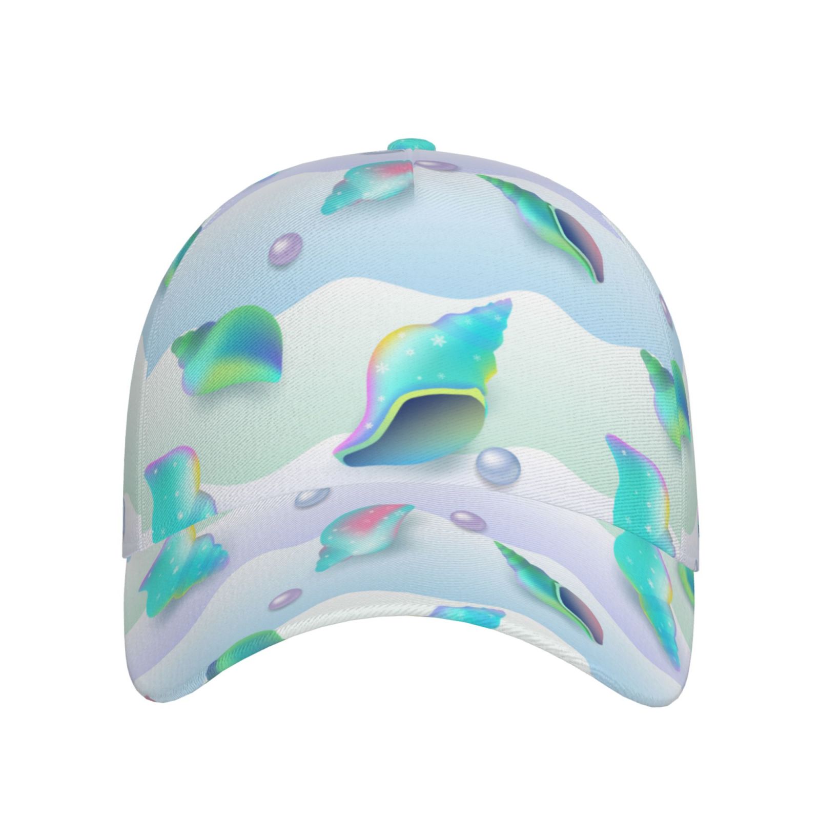 Baseball Cap, Conch Shells Print No.9041 Trucker Hats Women Dad Hat For ...
