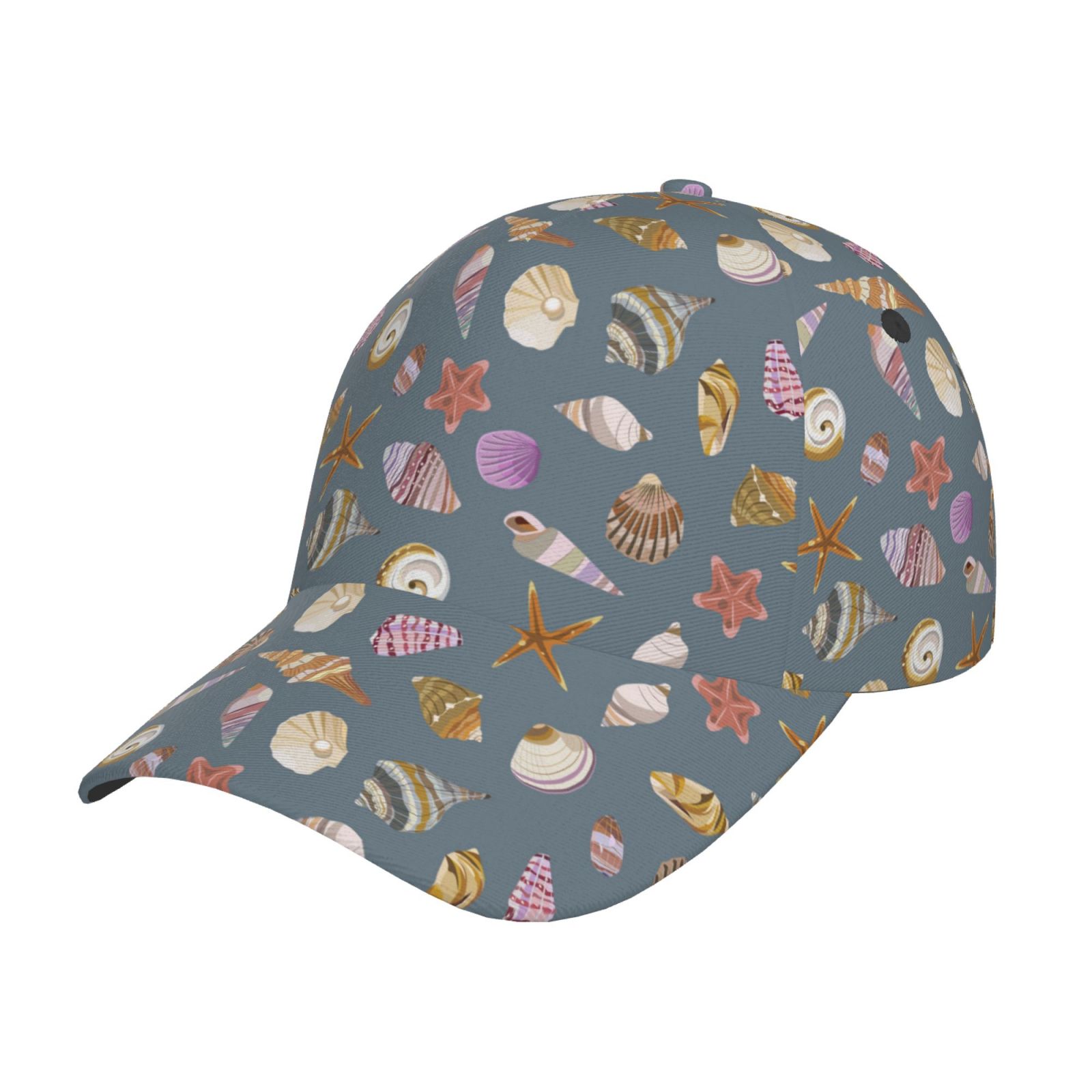 Baseball Cap, Conch Shells Print No.9046 Hats For Men Women Low Profile ...
