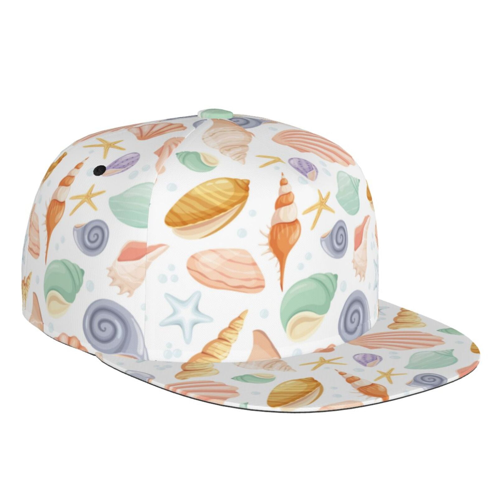 Baseball Cap - Conch Shells Print No.9054 Hats for Men/Women Low ...