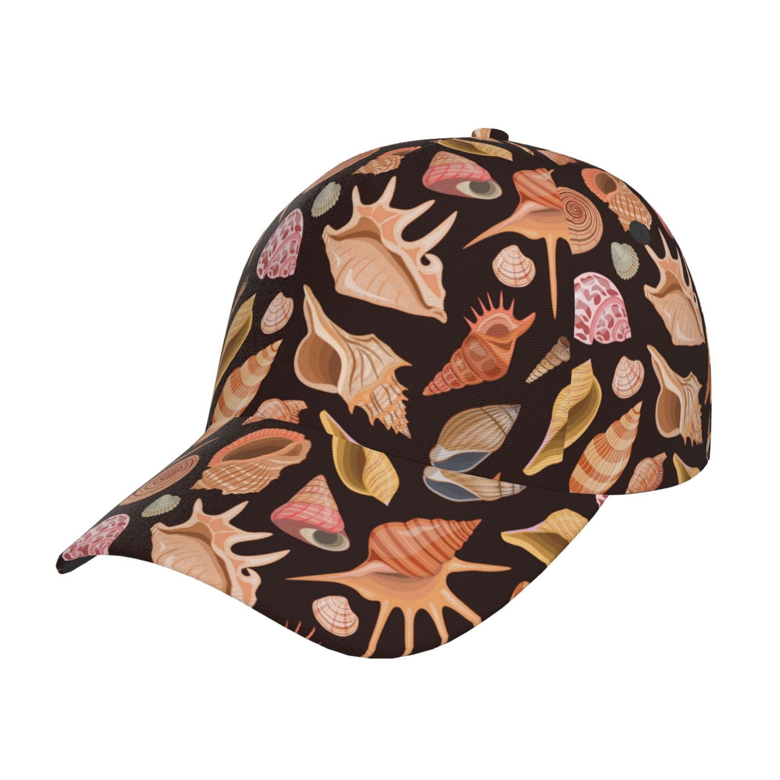 Baseball Cap - Conch Shells Print No.9071 Adjustable Size Hats For Men ...