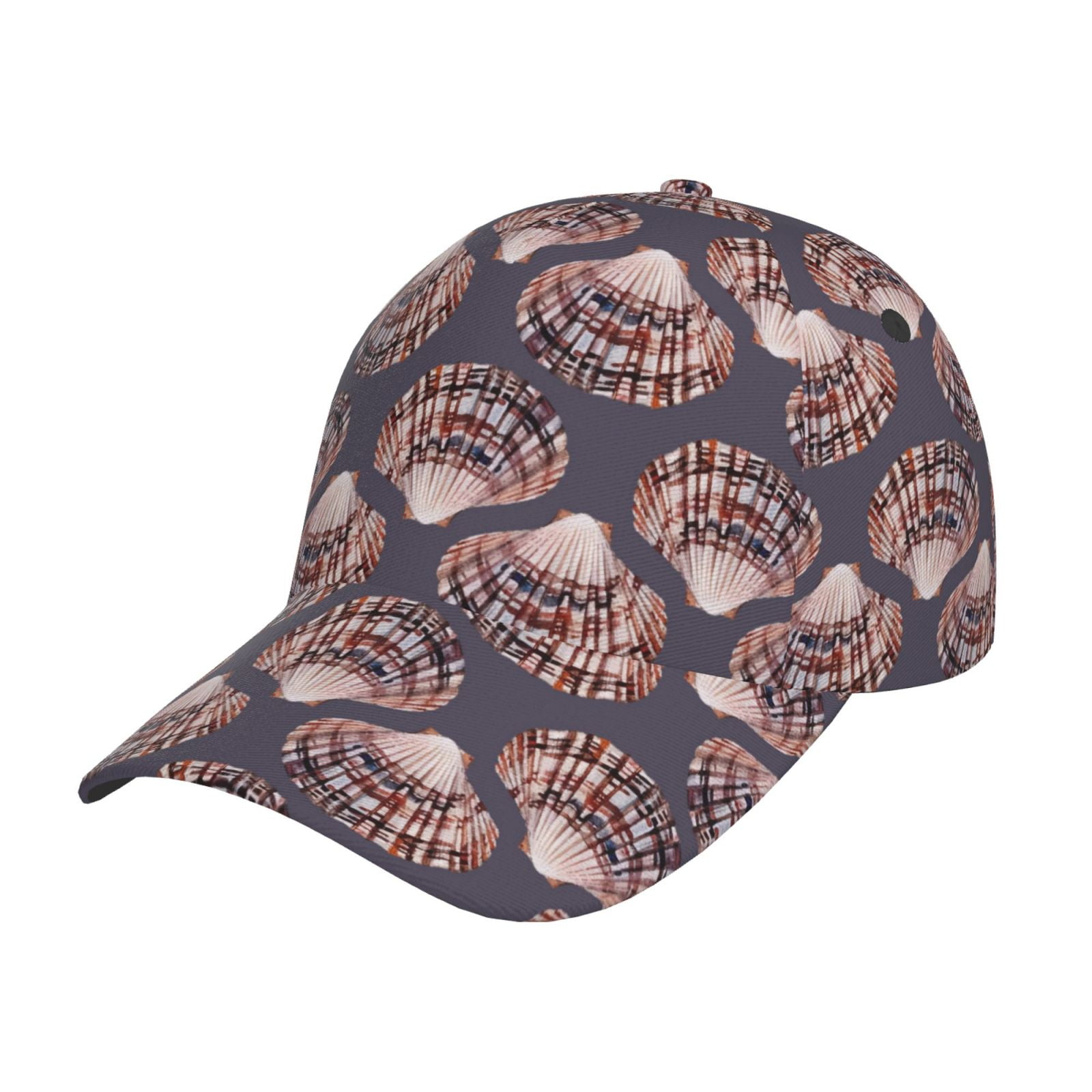 Baseball Cap, Conch Shells Print No.9084 Hats For Men Women Low Profile ...