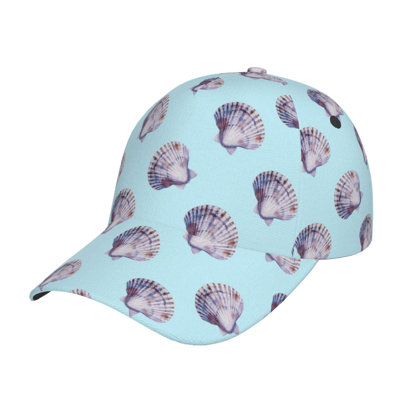 Baseball Cap, Conch Shells Print No.9085 Hats For Men Women Low Profile ...