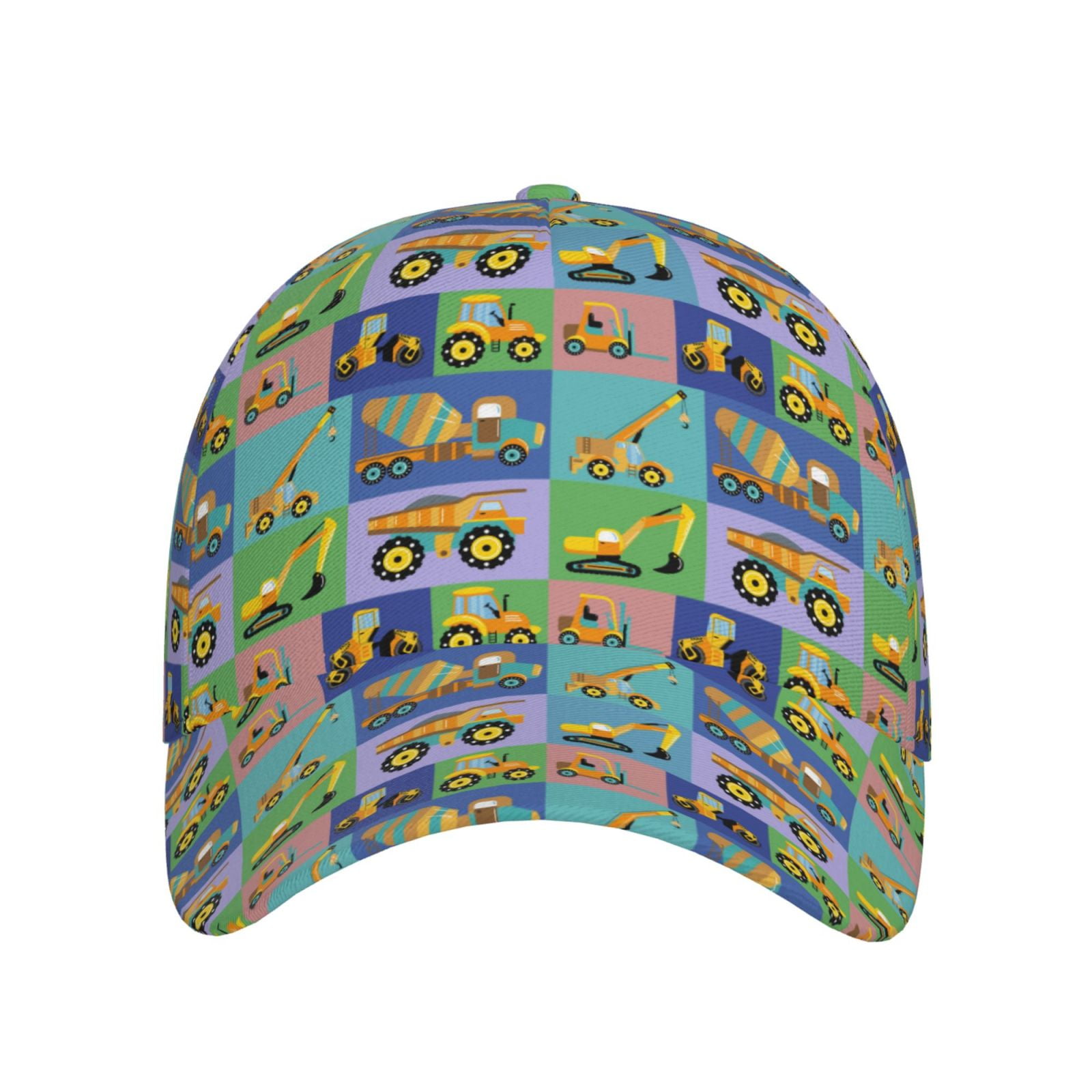 Baseball Cap, Construction Machinery Trucker Hats Women Dad Hat For ...