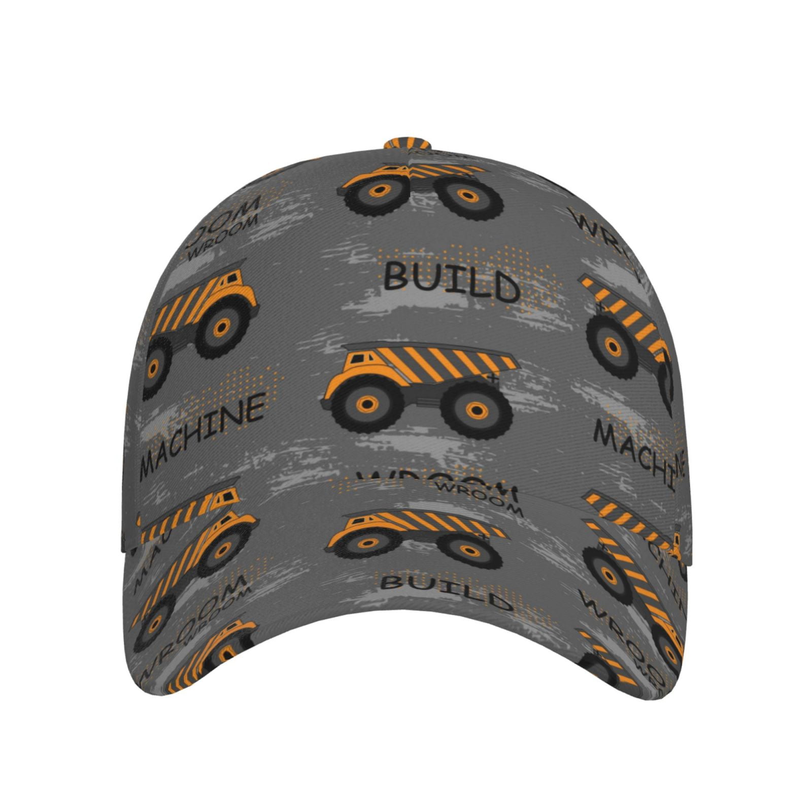 Baseball Cap, Construction Machines Trucker Hats Women Dad Hat For ...