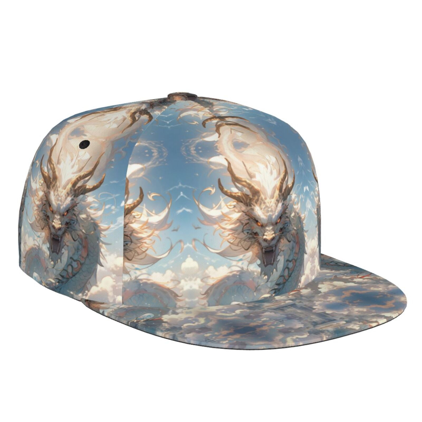 Baseball Cap - Cool Cloud White Dragon Hats for Men/Women Low Profile ...