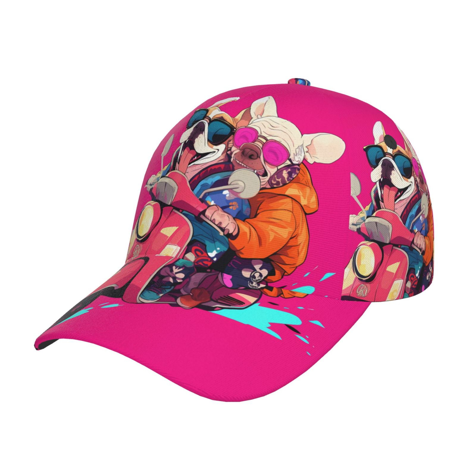 Baseball Cap, Cool French Bulldog No.147 Trucker Hats Women Dad Hat for ...