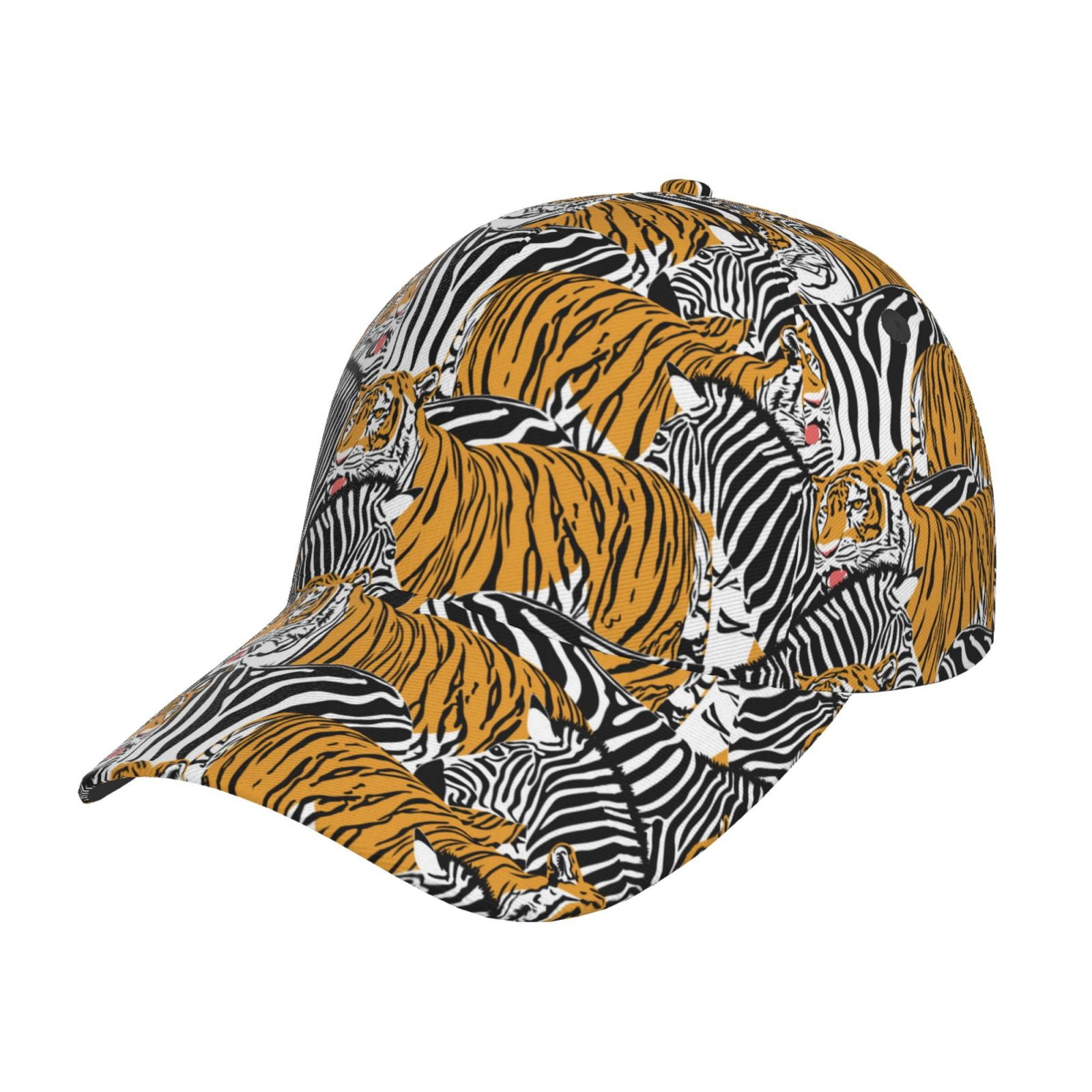 Baseball Cap - Cool Tiger Zebra Adjustable Size Hats For Men And Women ...