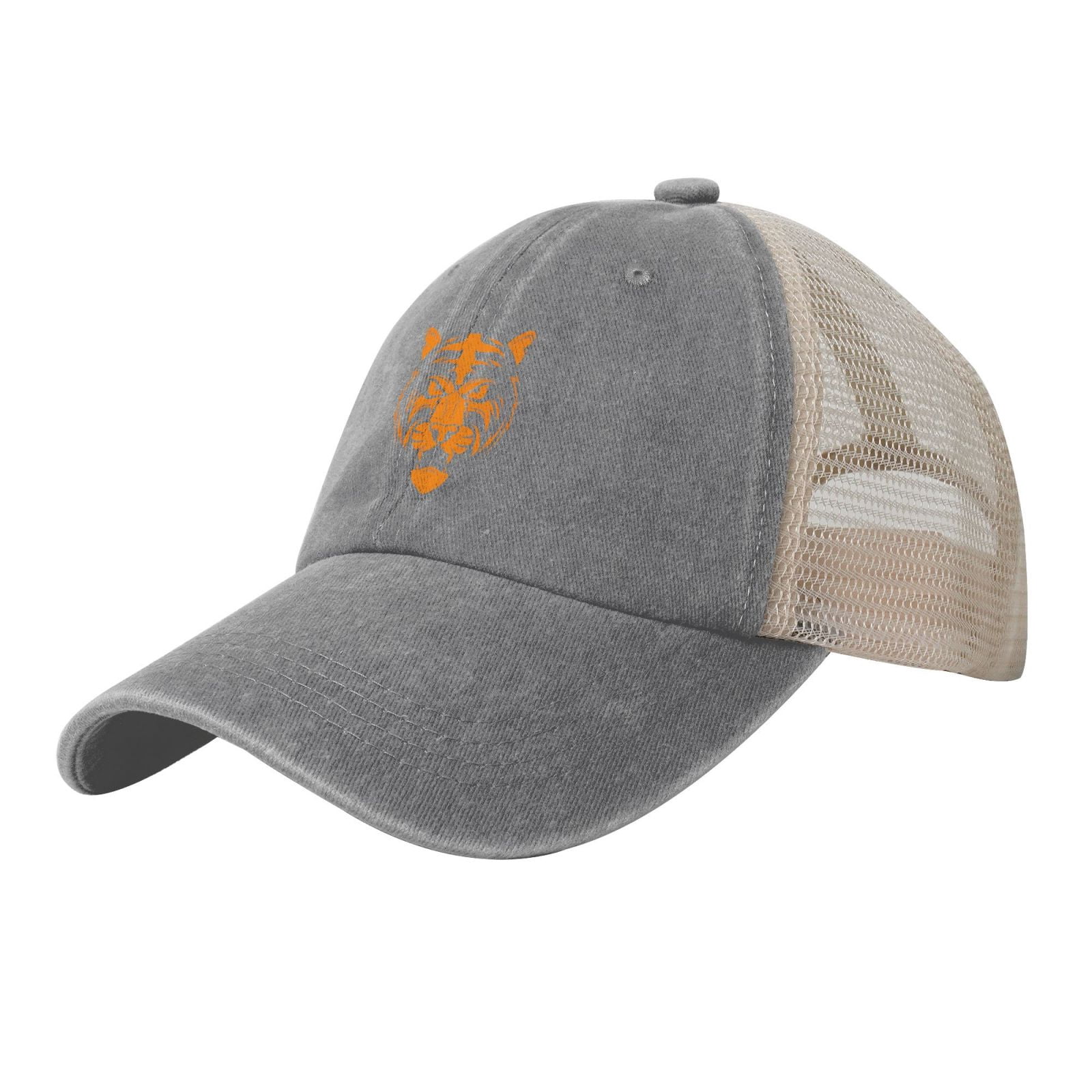 Baseball Cap Cool-face-tiger-scream-logo Printing Dad Hat for Men ...