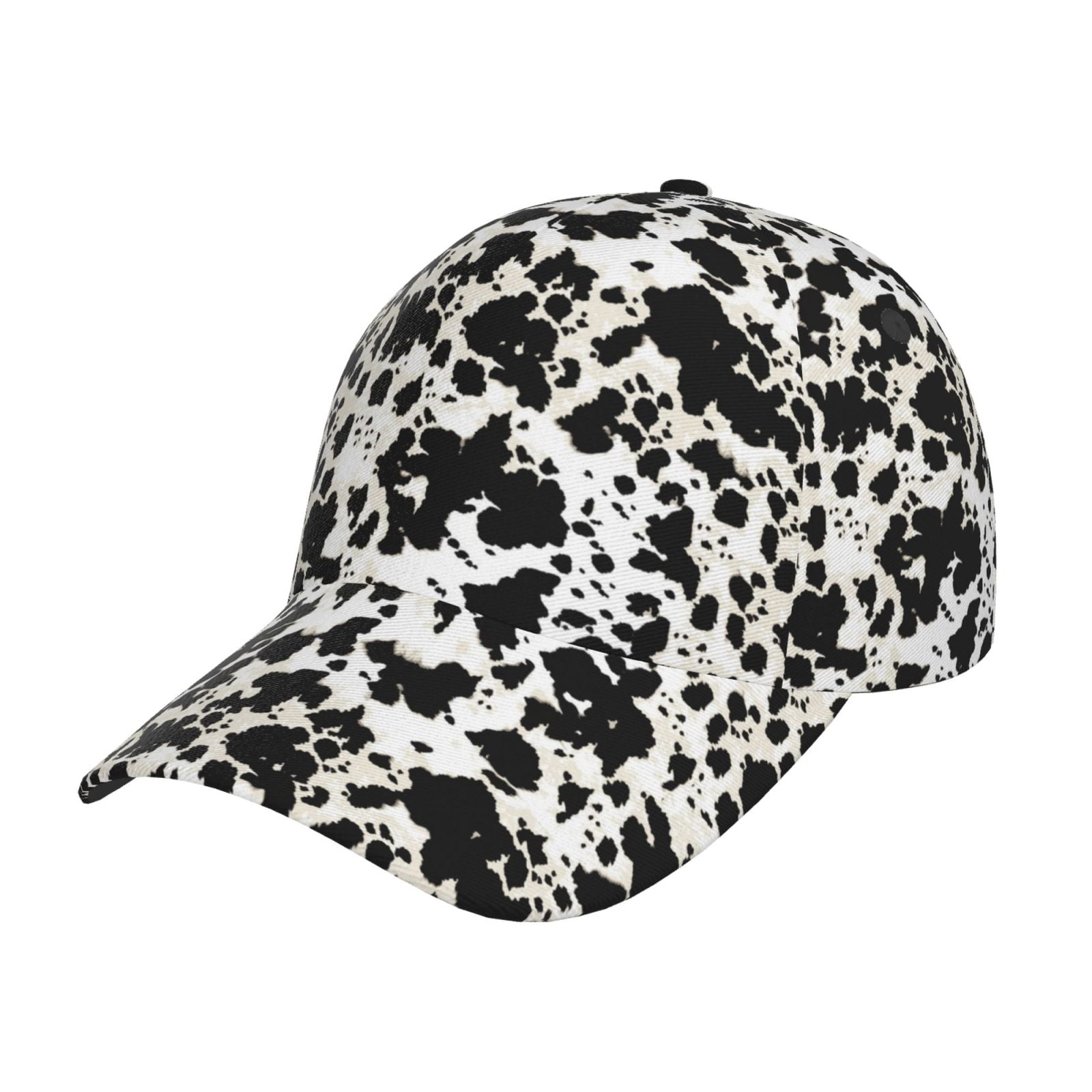 Baseball Cap, Cow Skin 1 Trucker Hats Women Dad Hat for Workouts ...