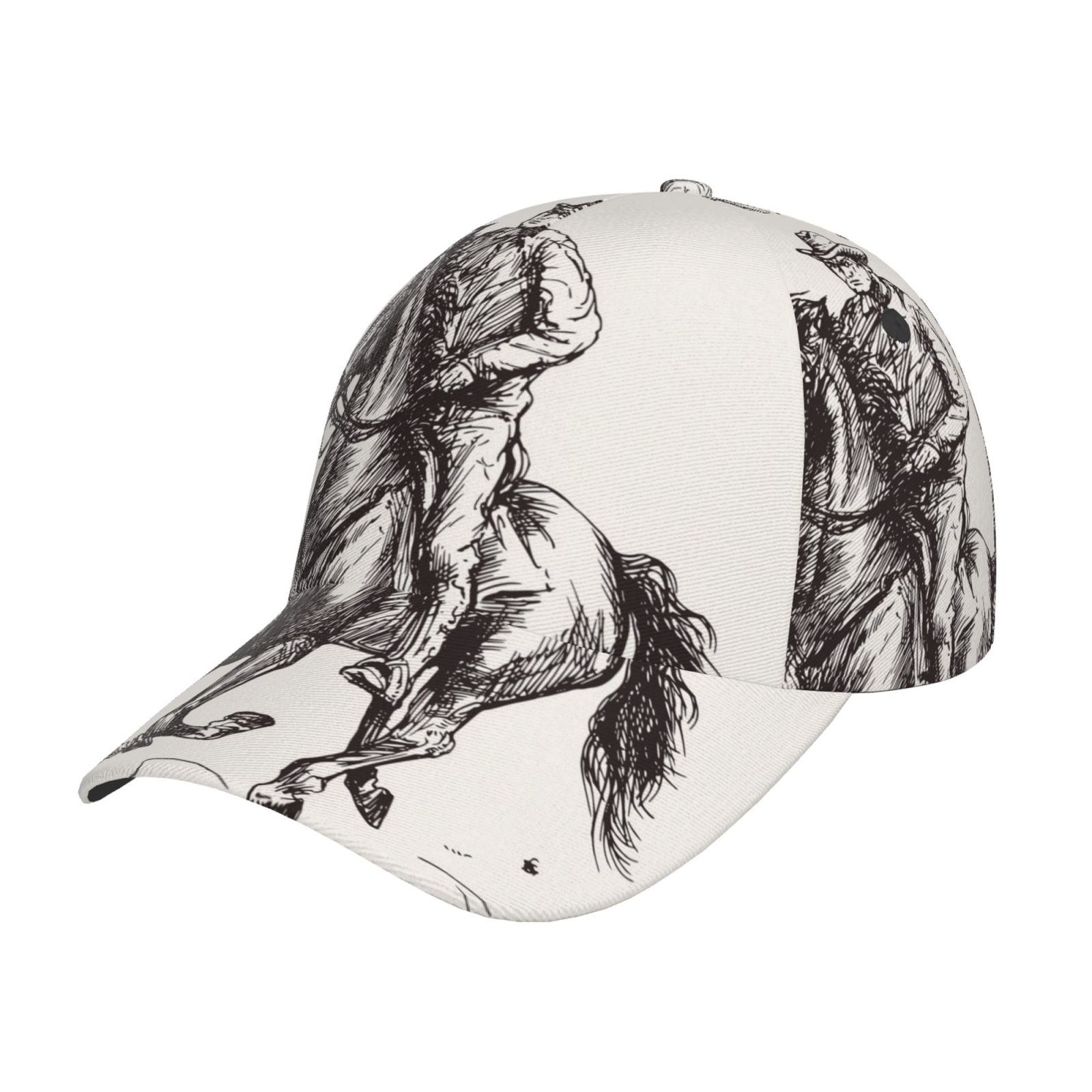 Baseball Cap - Cowboy Ride A Horse Hats for Men Women Low Profile ...